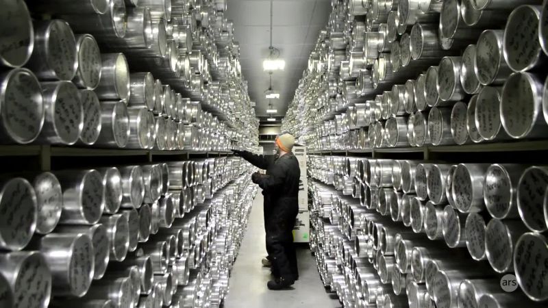 Watch Science | Antarctic ice core research at USGS National Ice Core ...
