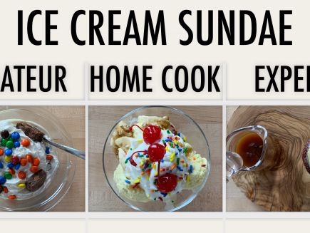 Watch 4 Levels | 4 Levels of Ice Cream Sundaes: Amateur to Food ...
