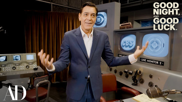 Watch Touring the ‘Good Night, and Good Luck’ Broadway Set (ft. George ...