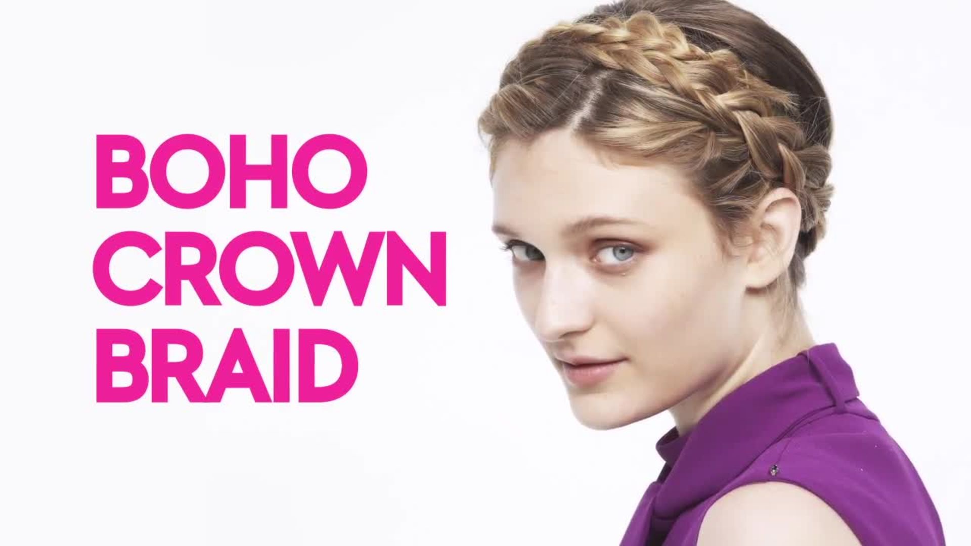 Watch Braids With Friends: Boho Crown Braid | Braids with Friends | Allure