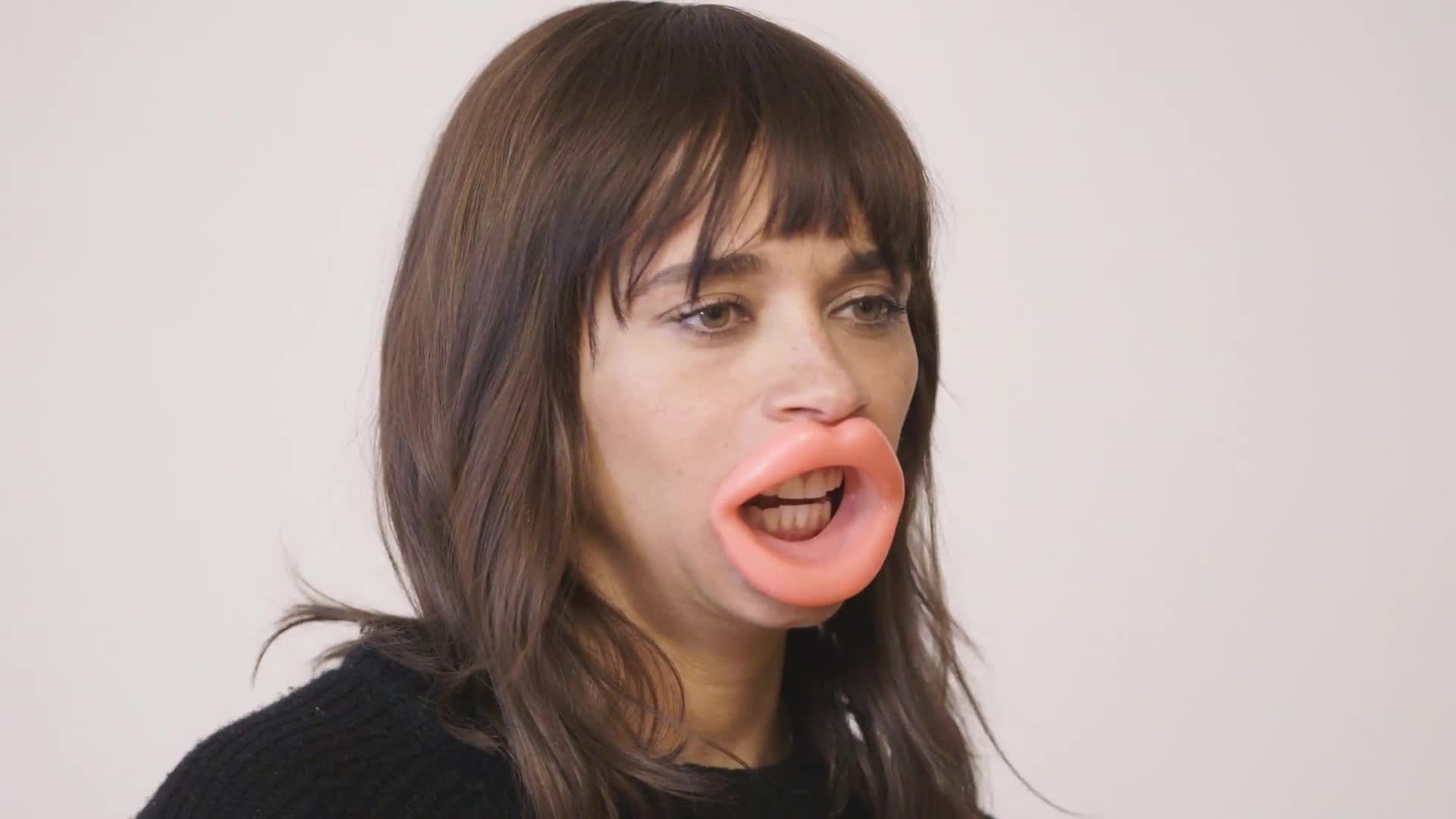 weirded out face expression