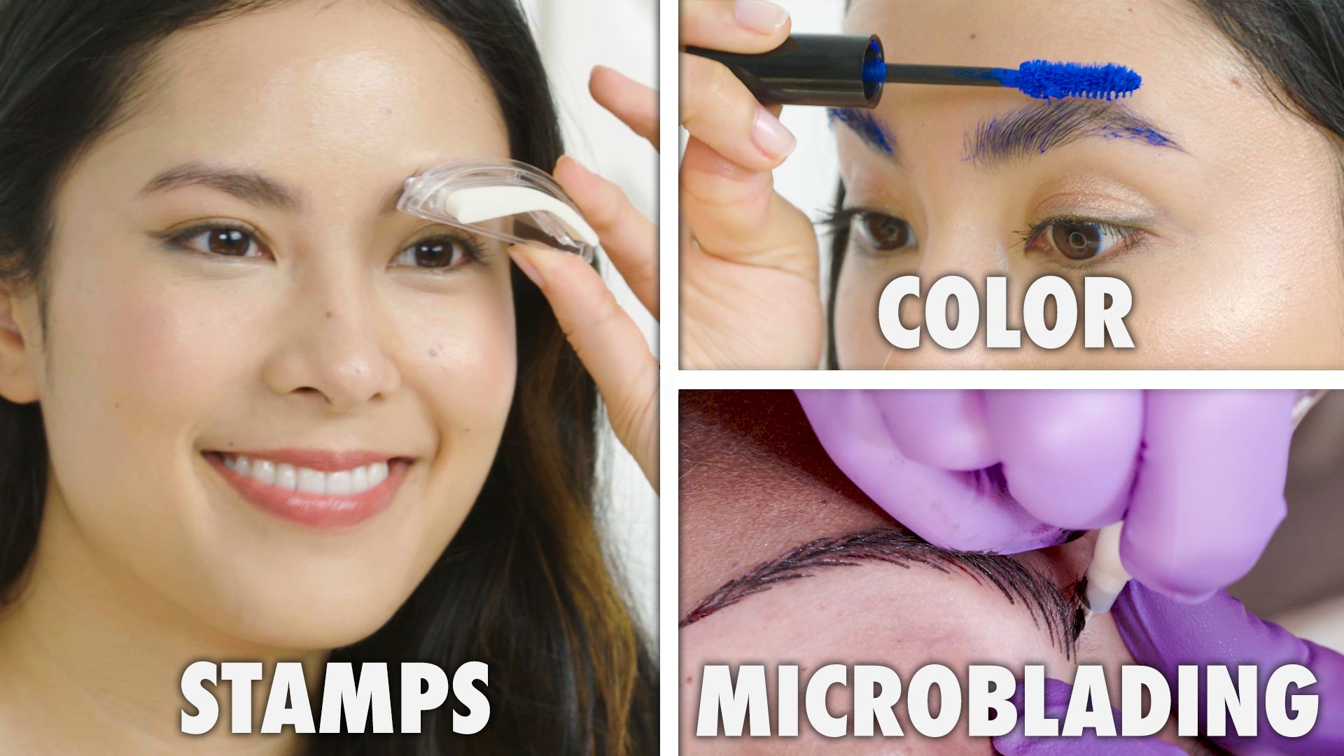 Watch Every Method of Eyebrow Filling and Styling (17 Methods) | Every ...