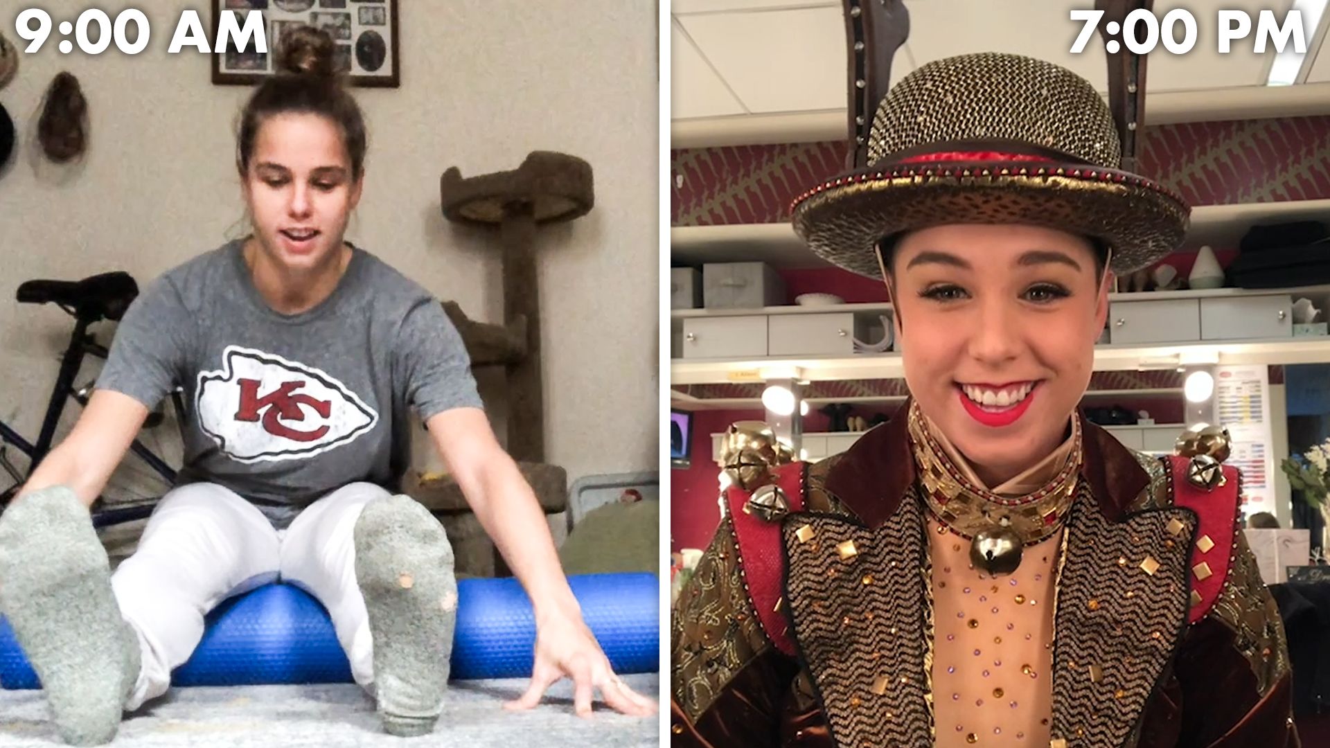 Watch A Rockette's Entire Routine, from Waking Up to Showtime | Work It ...