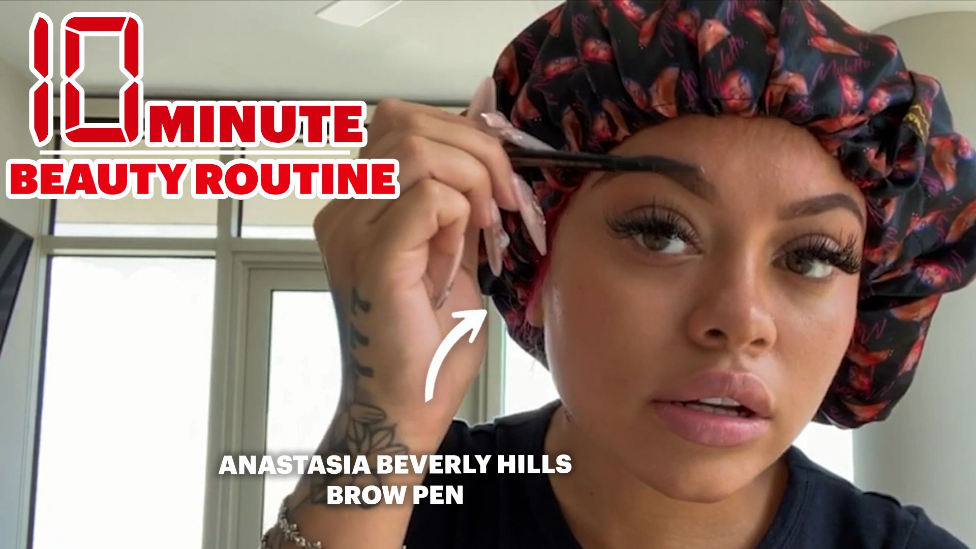 Watch Mulatto's 10 Minute Beauty Routine For a Studio Session Look | 10 ...