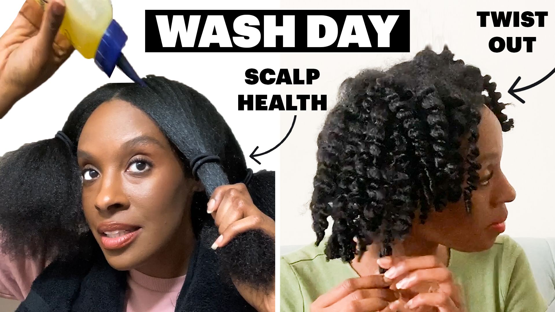 Watch My 7 Step Wash Day Routine For Natural Hair And A Healthy Scalp Watch My 7 Step Wash Day Routine For Natural Hair And A Healthy Scalp