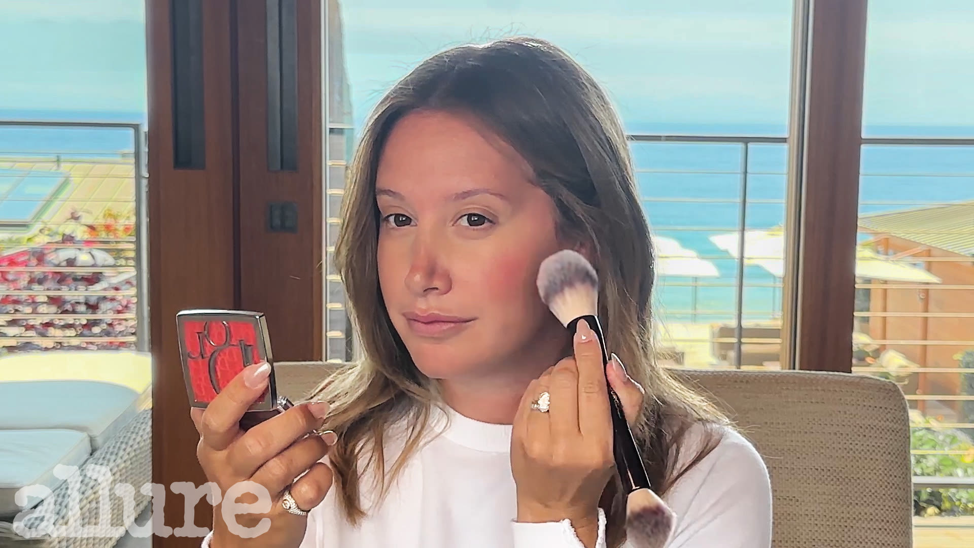 Watch Ashley Tisdale's 10-Minute Routine for a Minimalist Summer Look ...