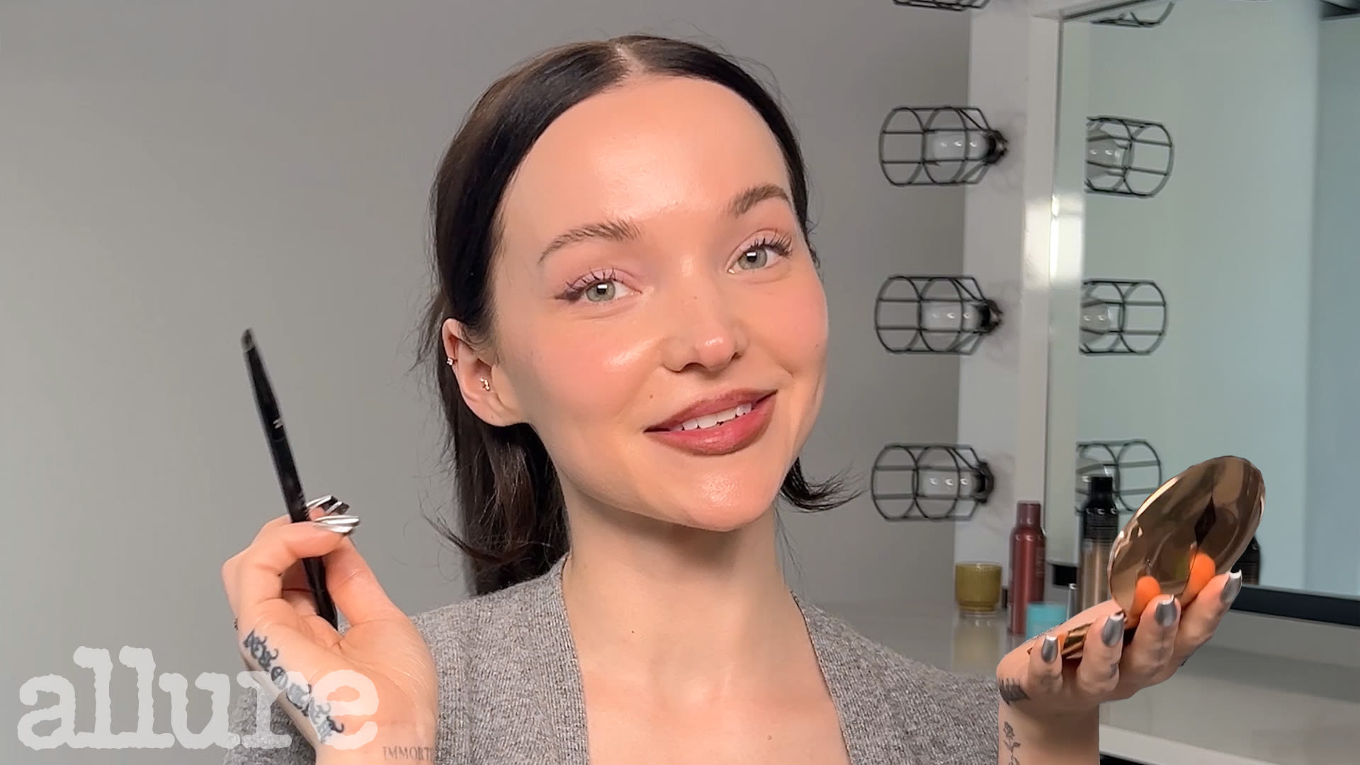 Watch Dove Cameron's 10-Minute 'Less Is More' Beauty Routine | 10 ...