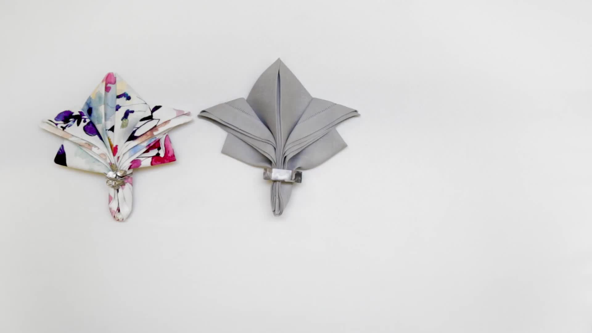 Watch How to Fold a Napkin for a Dinner Party: The Fleur-de-Lis ...