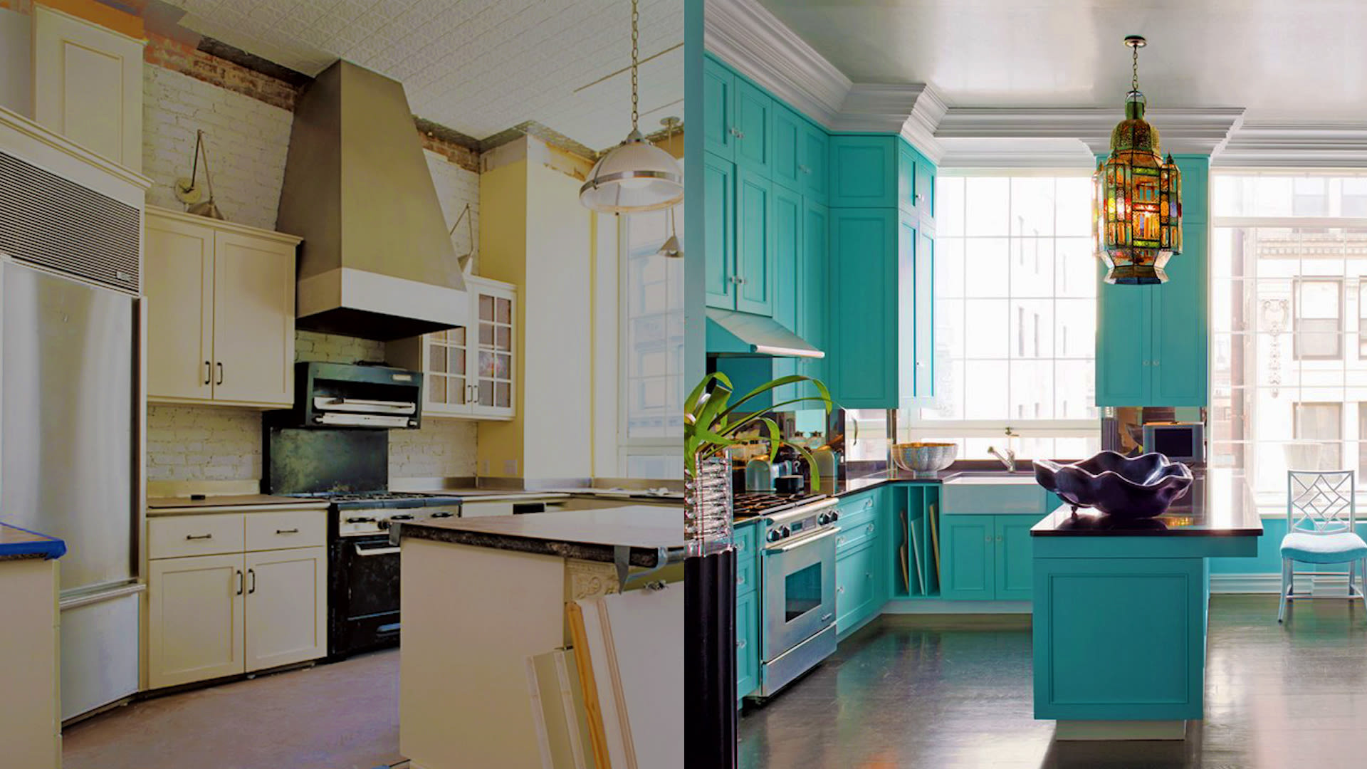 Watch Before And After Photos Of 6 Sensational Kitchen Makeovers ...
