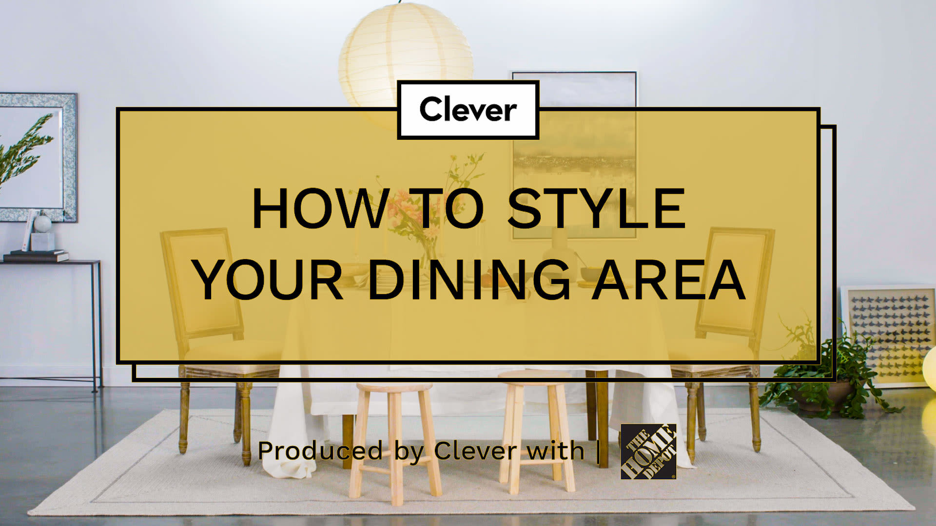 Watch How To Style Your Dining Area | Architectural Digest