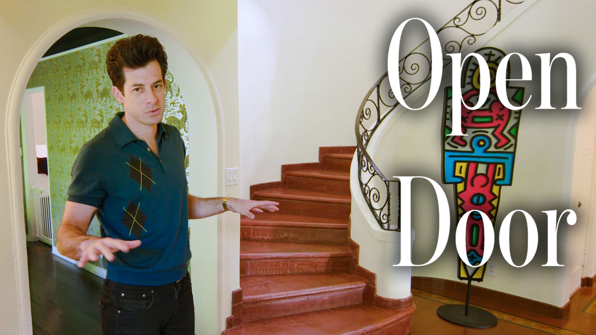 Watch Inside Mark Ronson's Spanish-Style LA House | Open Door ...