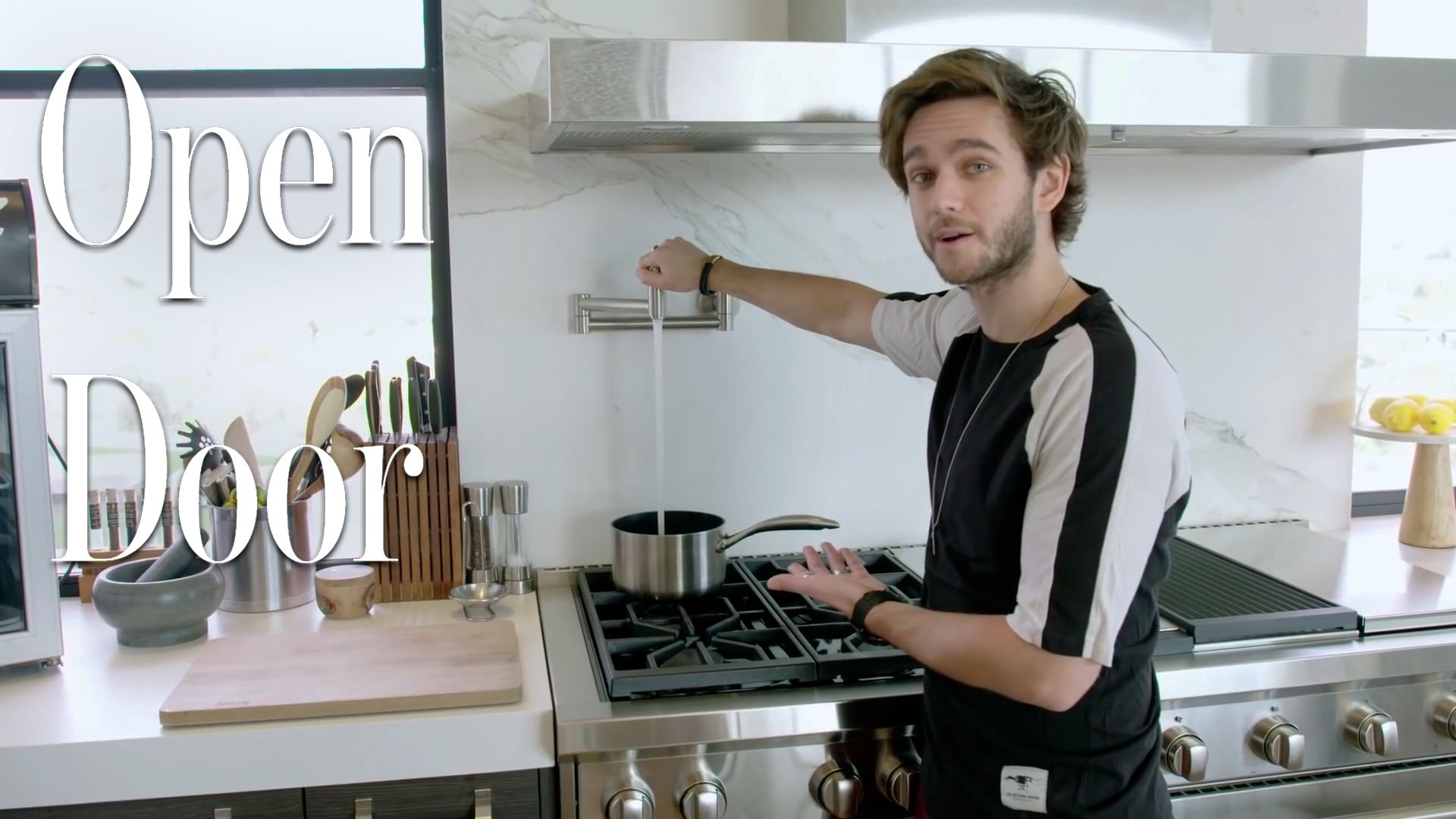 Watch Inside 14 of the Finest Celebrity Kitchens | Open Door ...