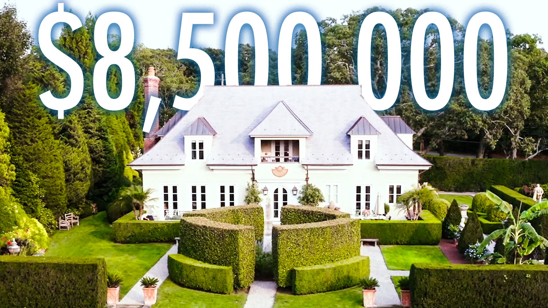 Watch Inside An $8.5M Hamptons Garden Compound | On the Market ...