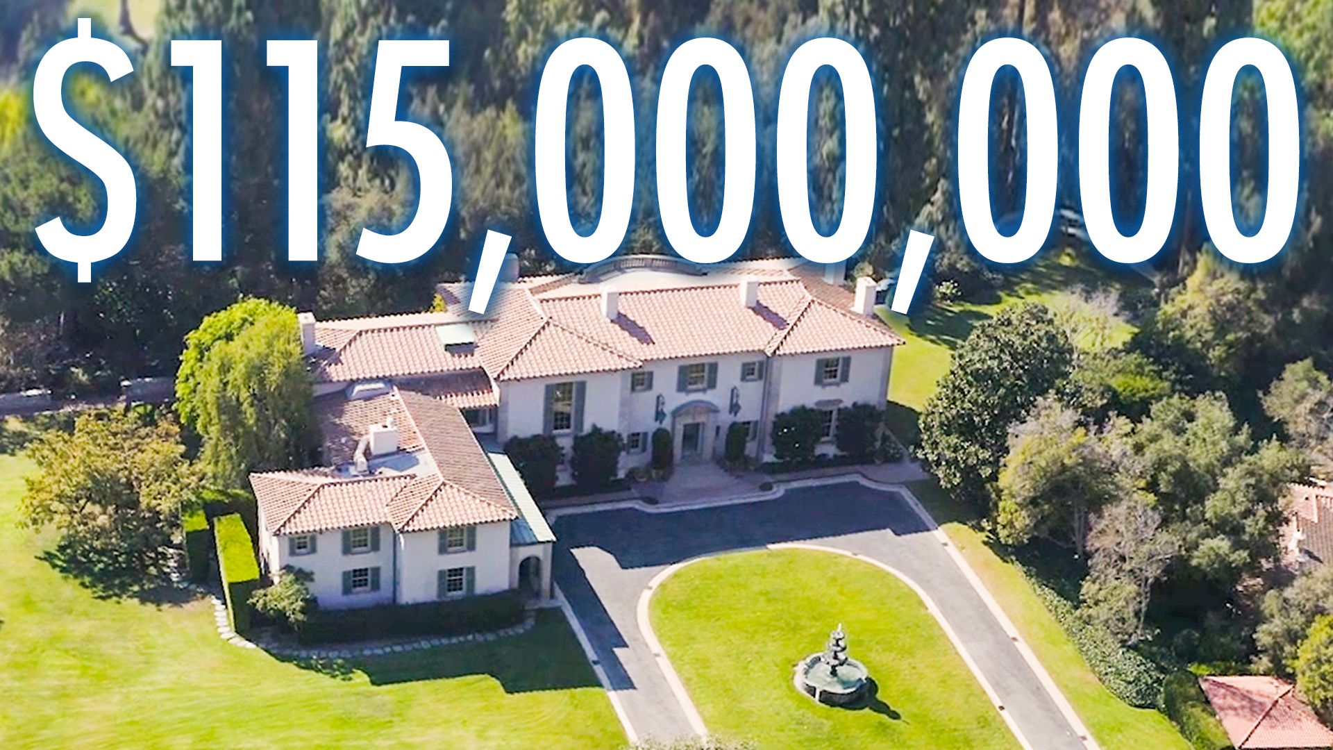 Watch Inside A $115M Estate Once Owned By Hollywood Legends | On the ...