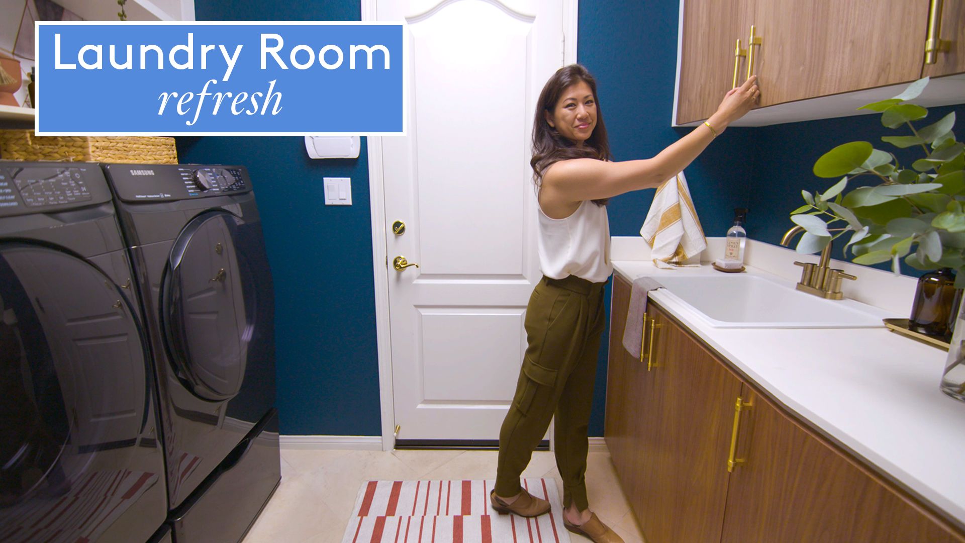 Watch Modern Laundry Room Makeover By Pro Designer | Room Refresh ...