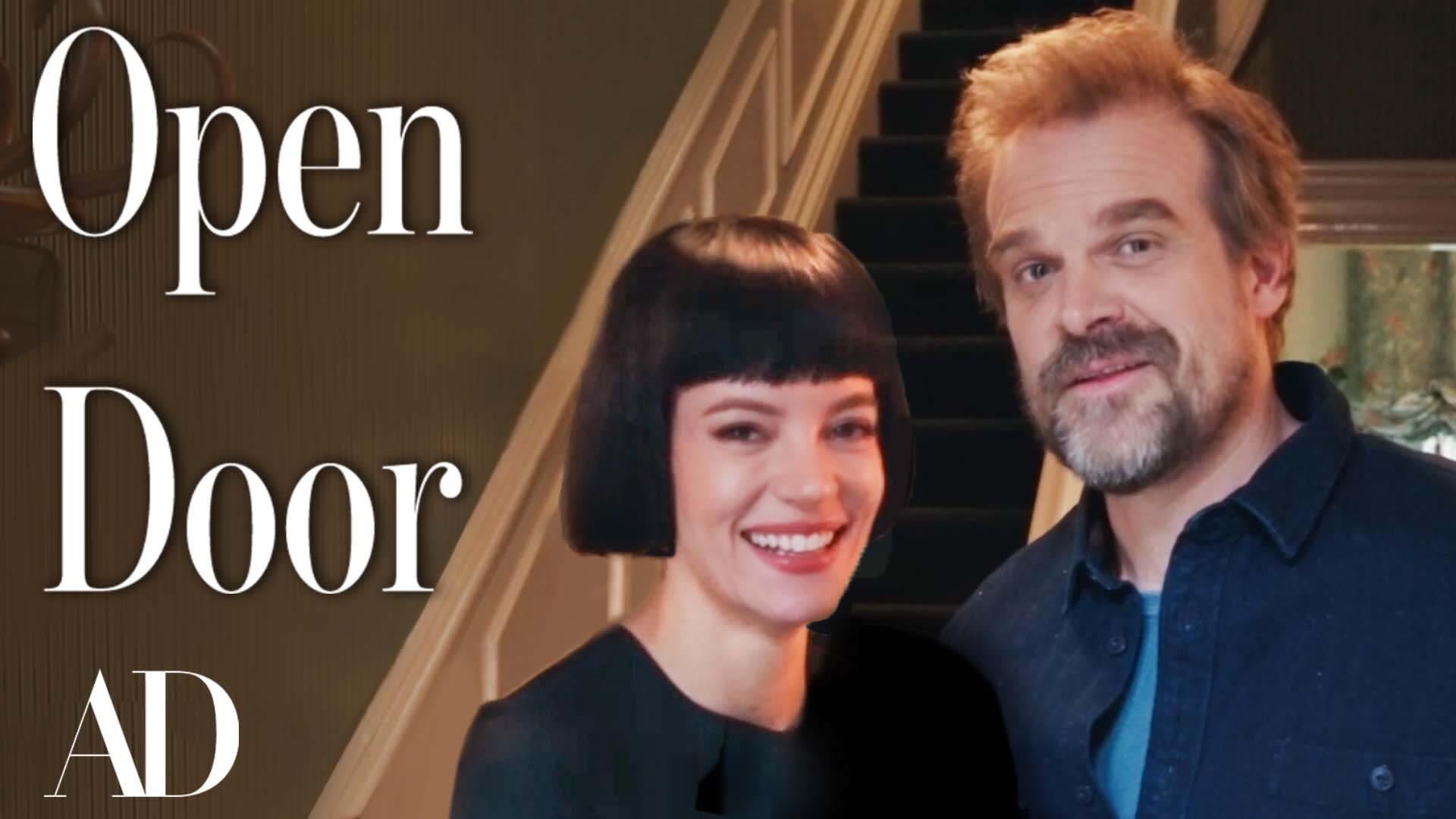 Watch Inside David Harbour & Lily Allen's Brooklyn Town House | Open ...