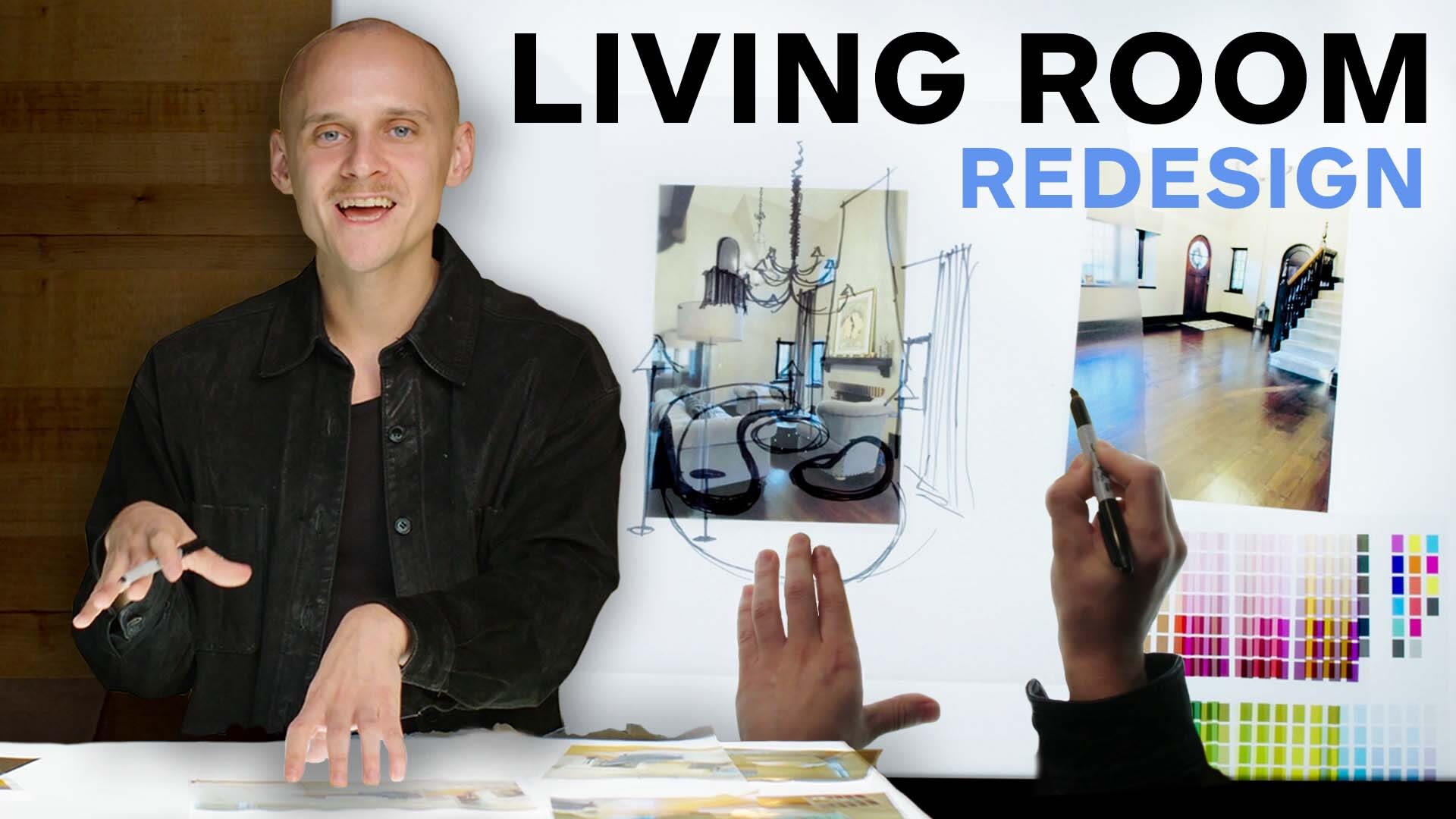 Watch Interior Designer Fixes 5 Peoples' Living Rooms | Re:Design ...