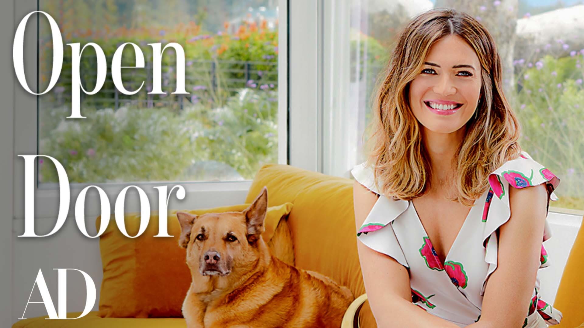 Watch Inside Mandy Moore's Mid-century Home in Pasadena | Open Door ...