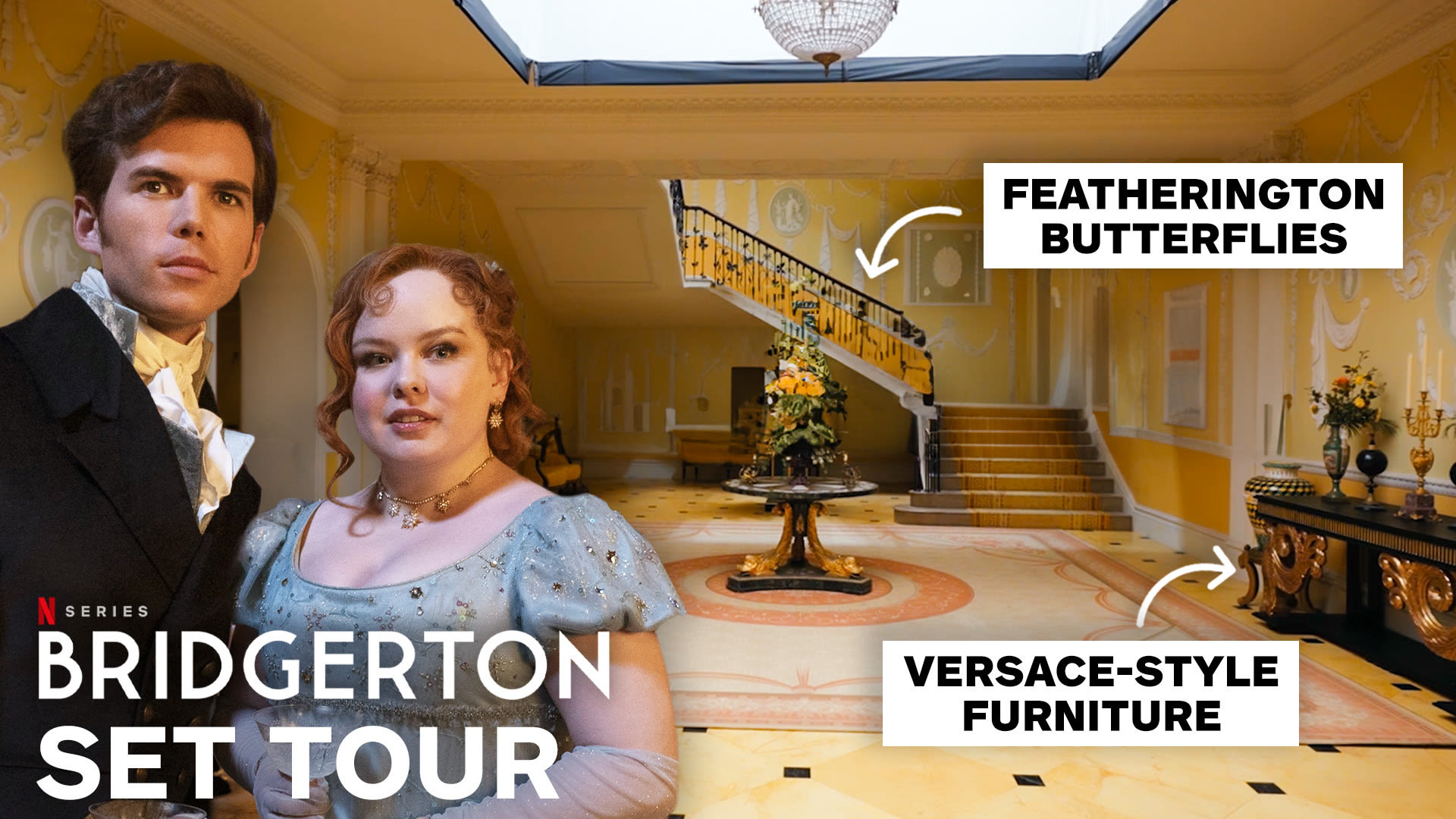 Watch Inside the Set of Netflix's 'Bridgerton' Season 3 | Set Tour ...