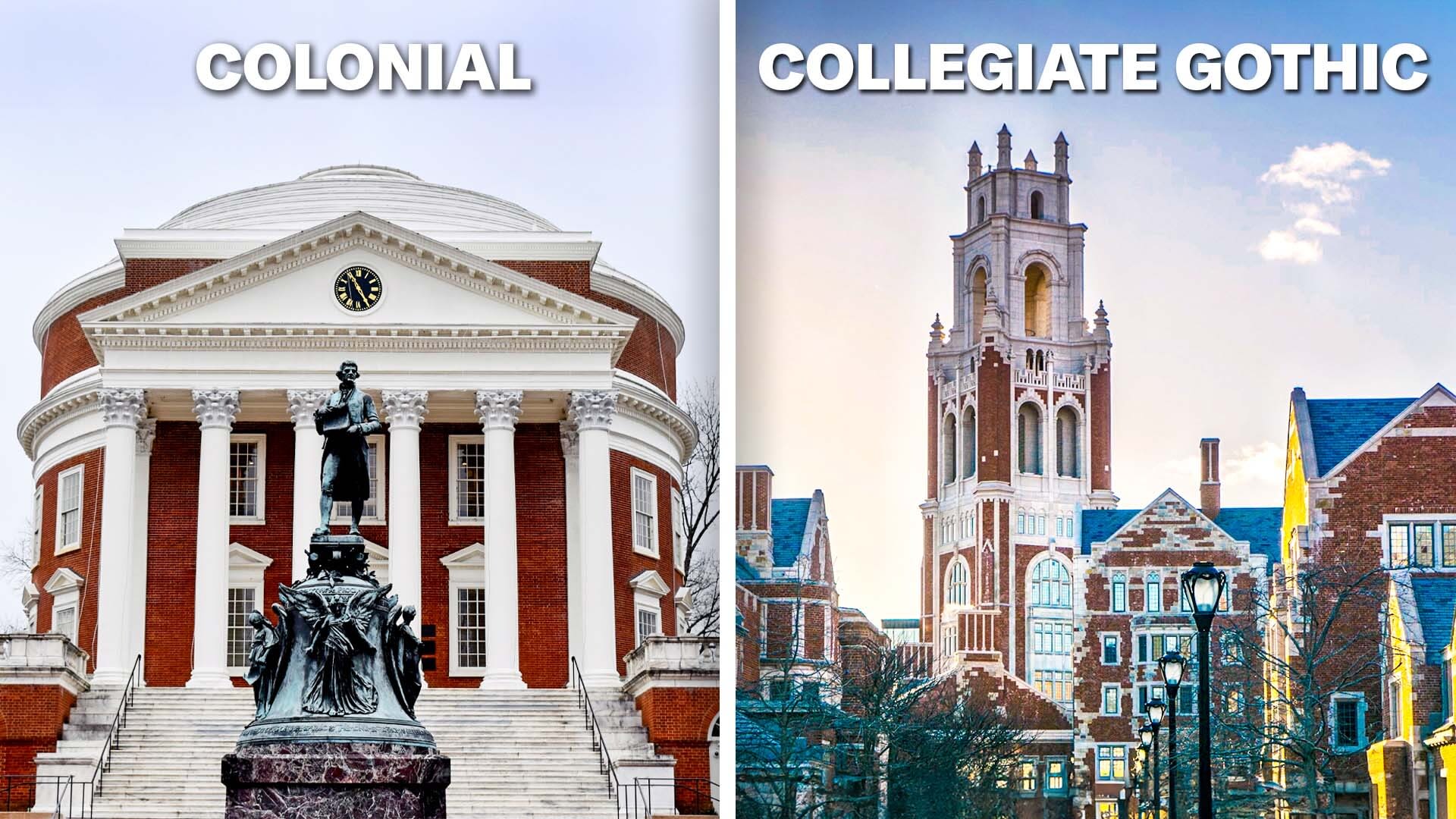Watch Architect Breaks Down the Most Common Styles of College Campus ...