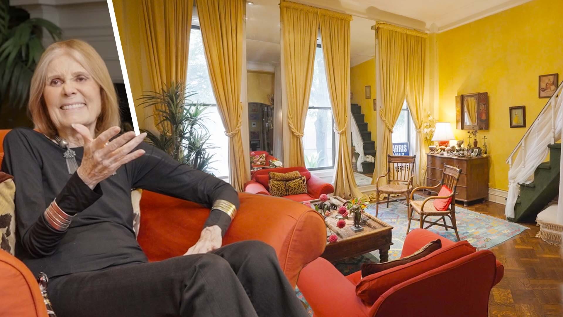 Watch Inside Gloria Steinem’s History-Filled New York Home | Open Door ...