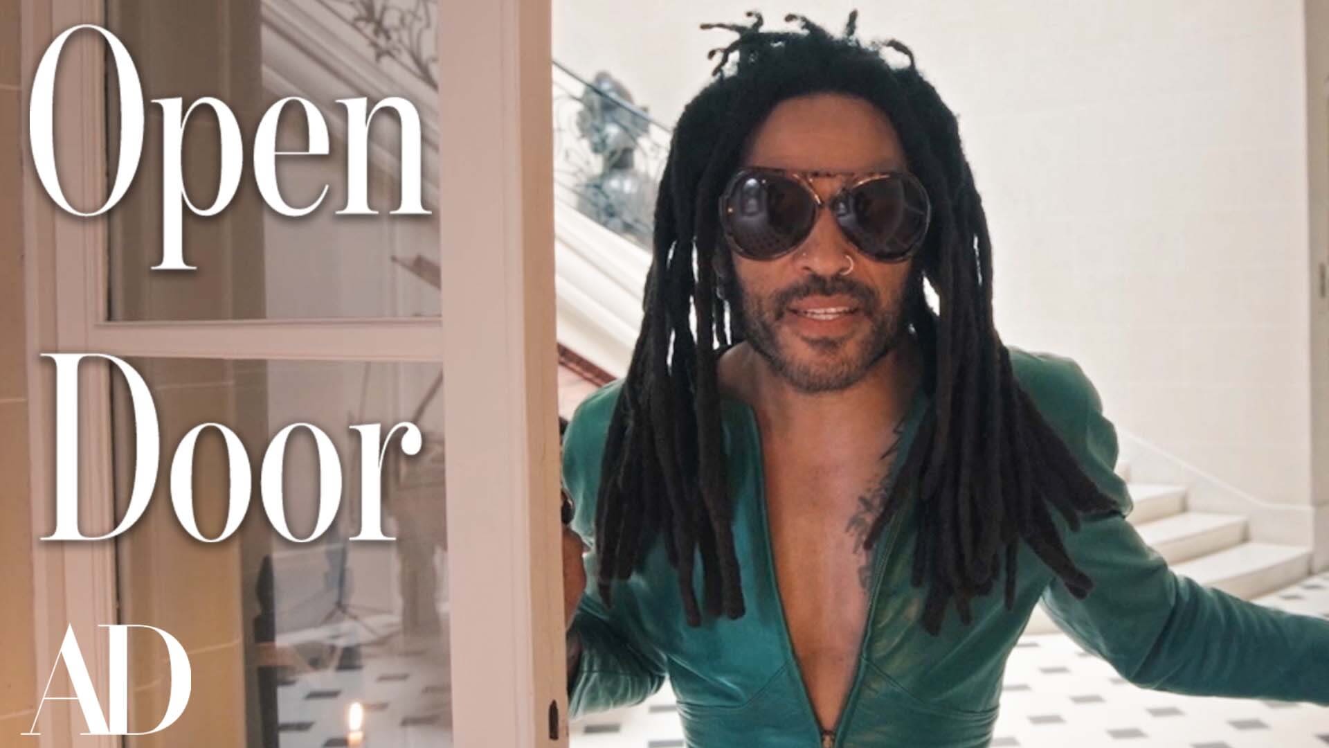 Watch Inside Lenny Kravitz’s Regal Paris Home | Open Door ...
