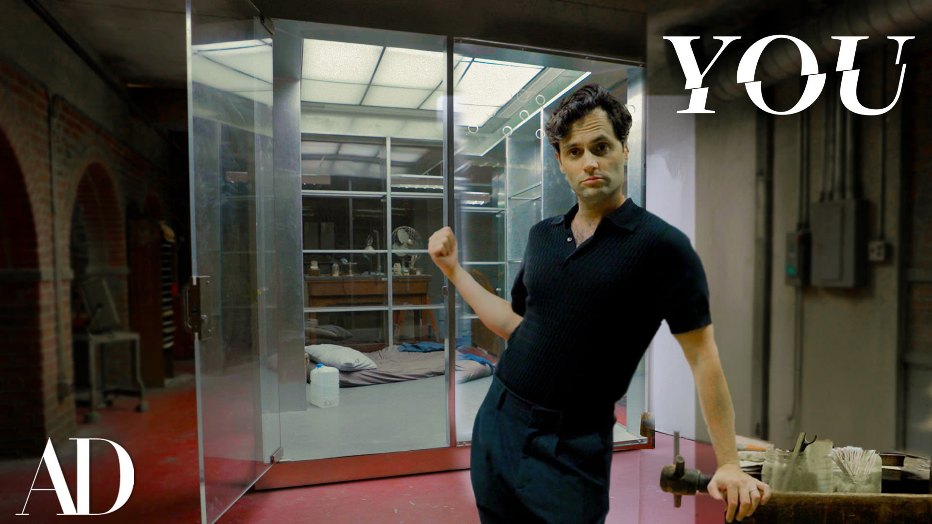 Watch Touring the ‘You’ Season 5 Set With Penn Badgley | Set Tour ...
