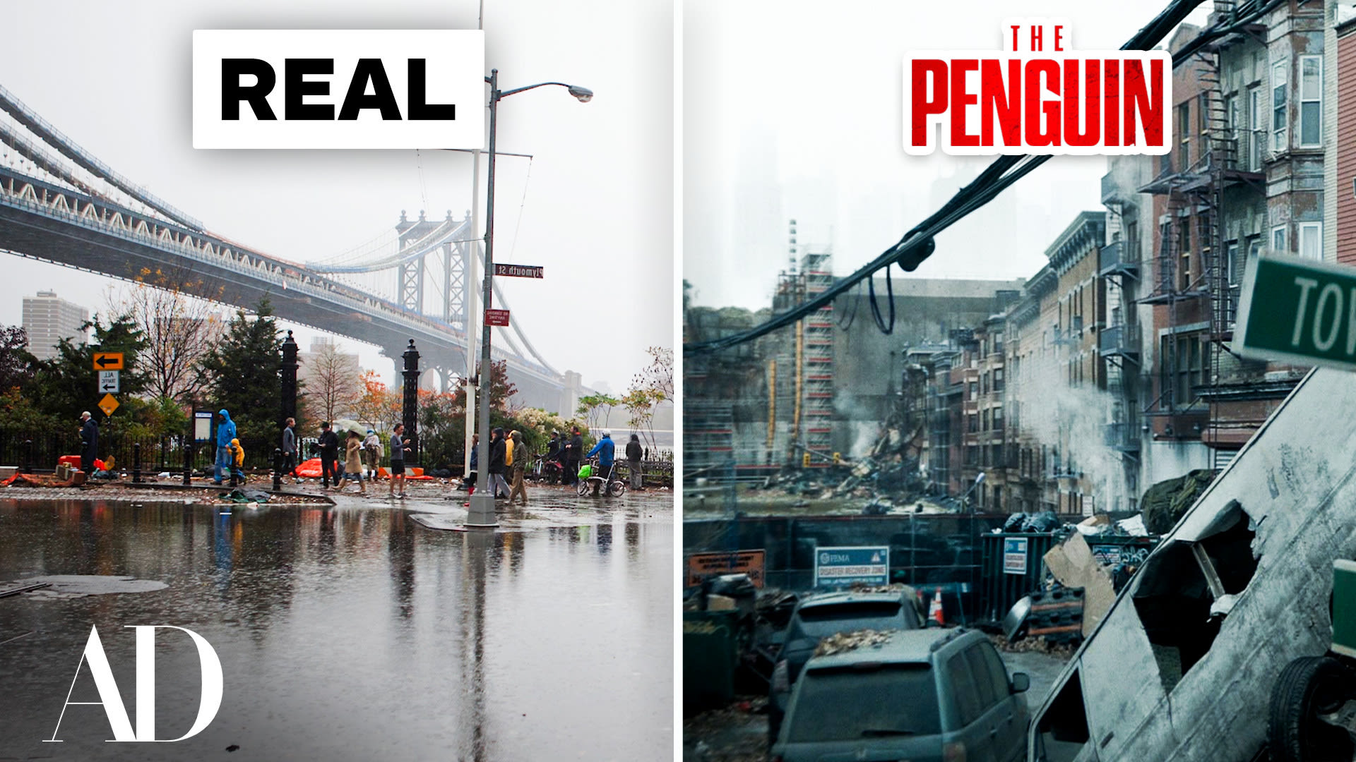 Watch How NYC Was Transformed into Gotham for The Penguin | The ...