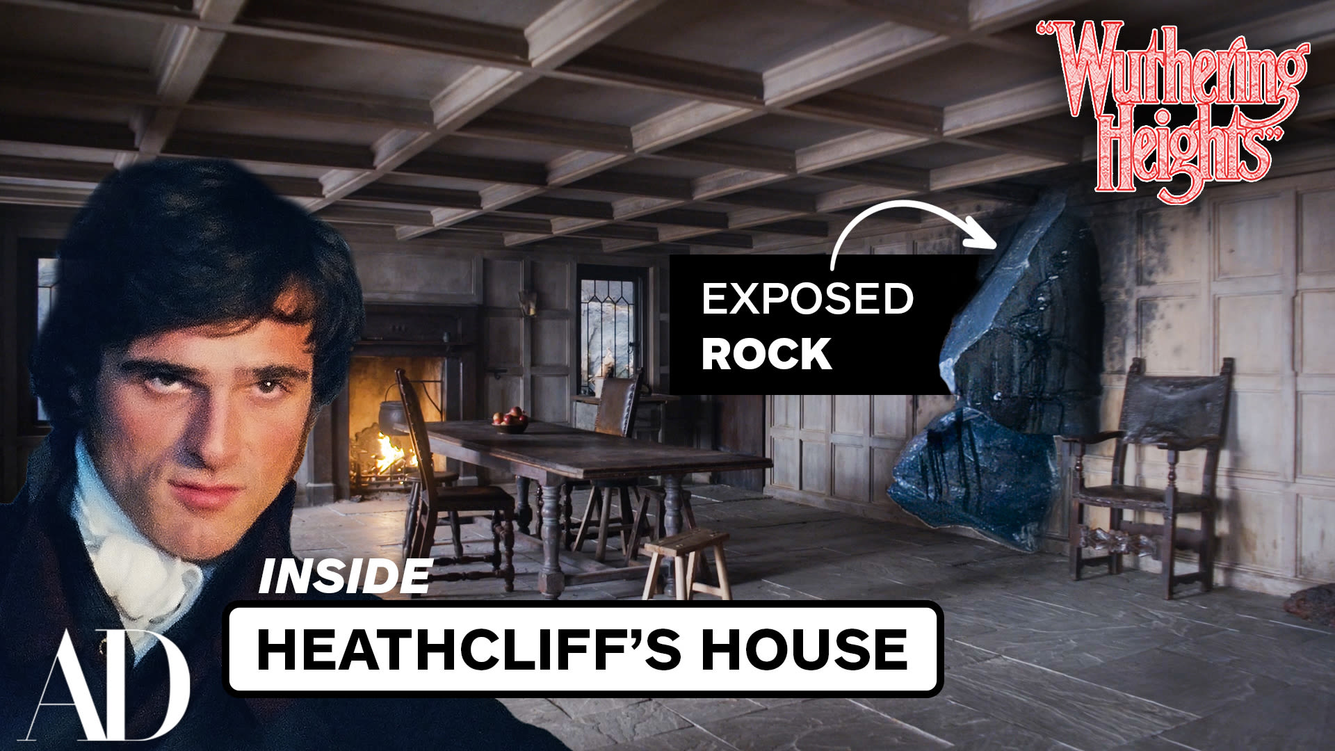 Watch Inside Heathcliff’s Gothic ‘Wuthering Heights’ Home | Set Tour ...