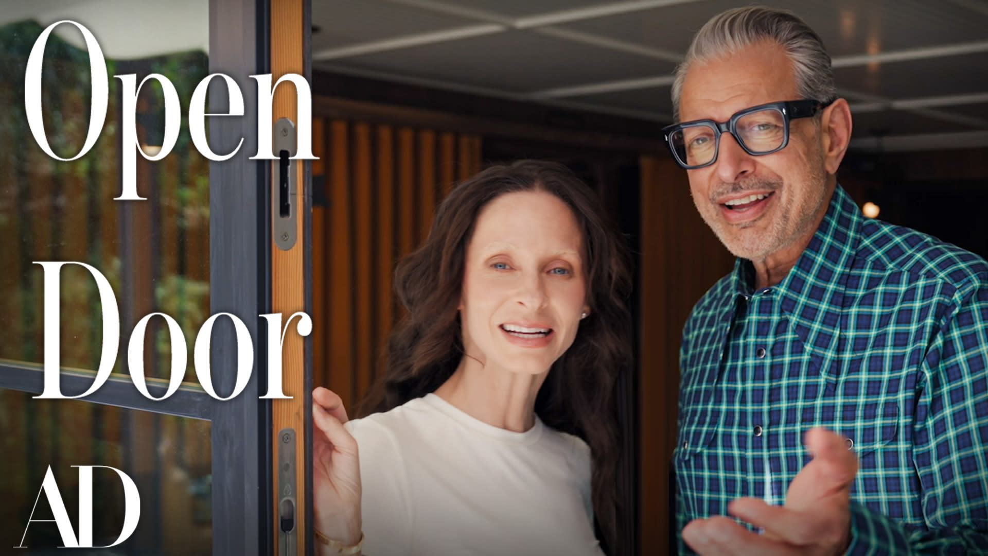 Watch Inside Emilie & Jeff Goldblum's Playful Guest House | Open Door ...