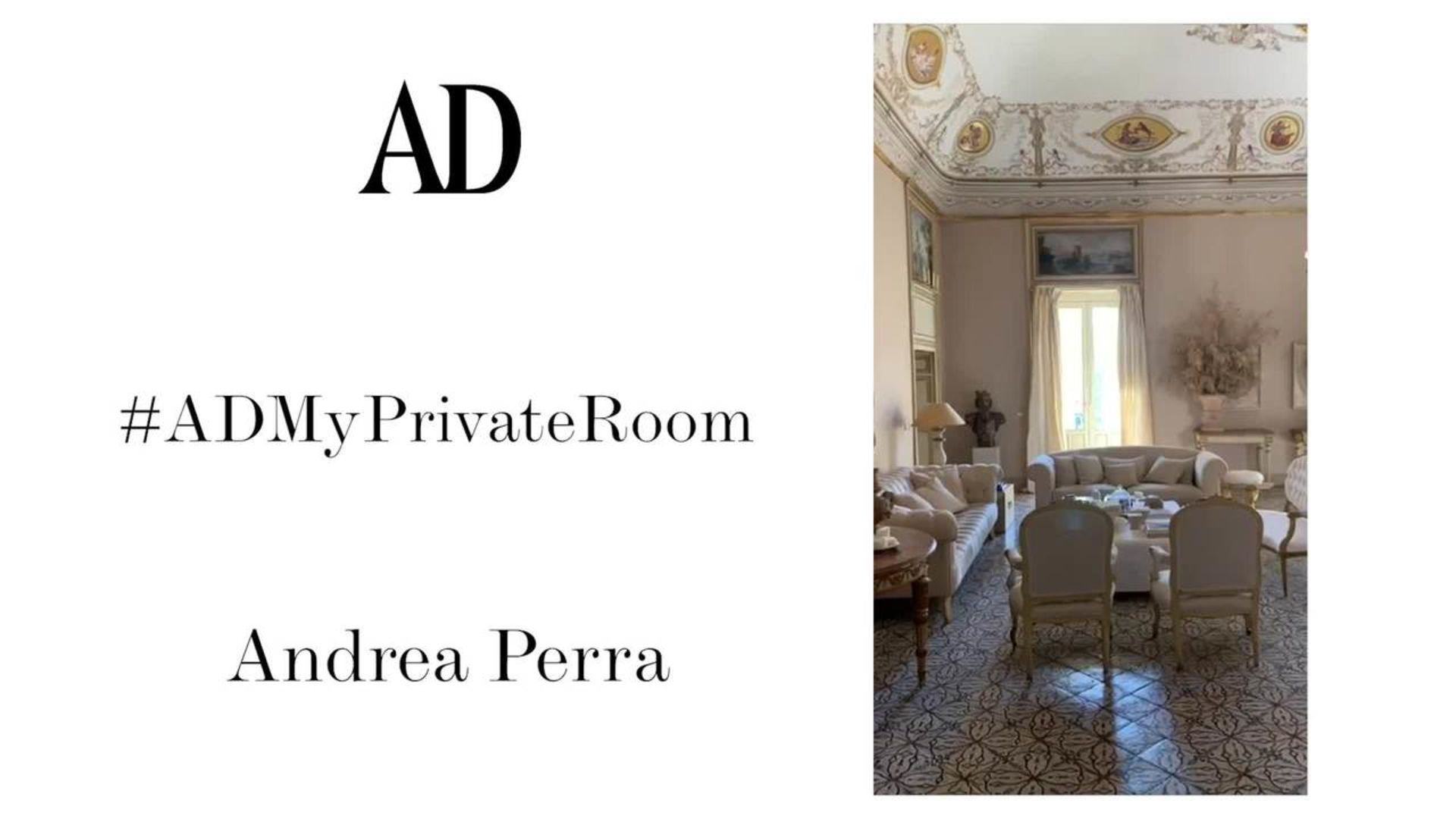 Watch ADMyPrivateRoom con Andrea Perra | Architectural Digest Italia
