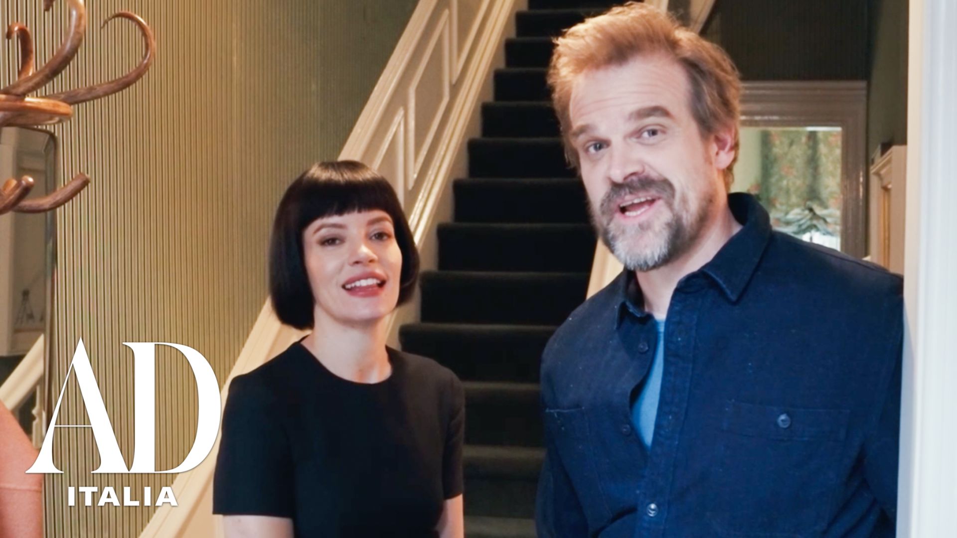 Watch Lily Allen & David Harbour: tour nella loro casa di Brooklyn | A Casa di ...