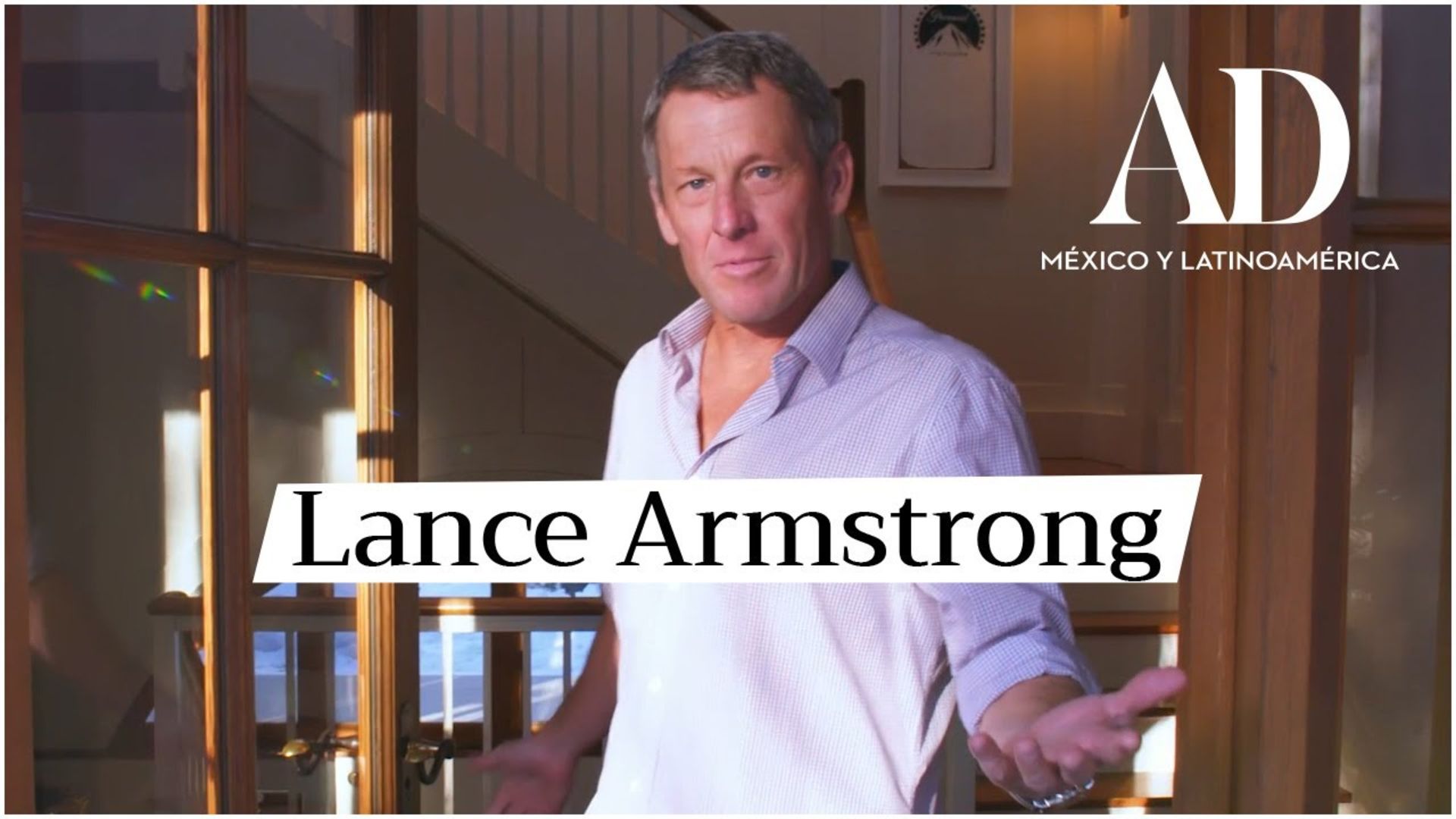 Watch El ciclista Lance Armstrong te invita a conocer su casa en Aspen ...