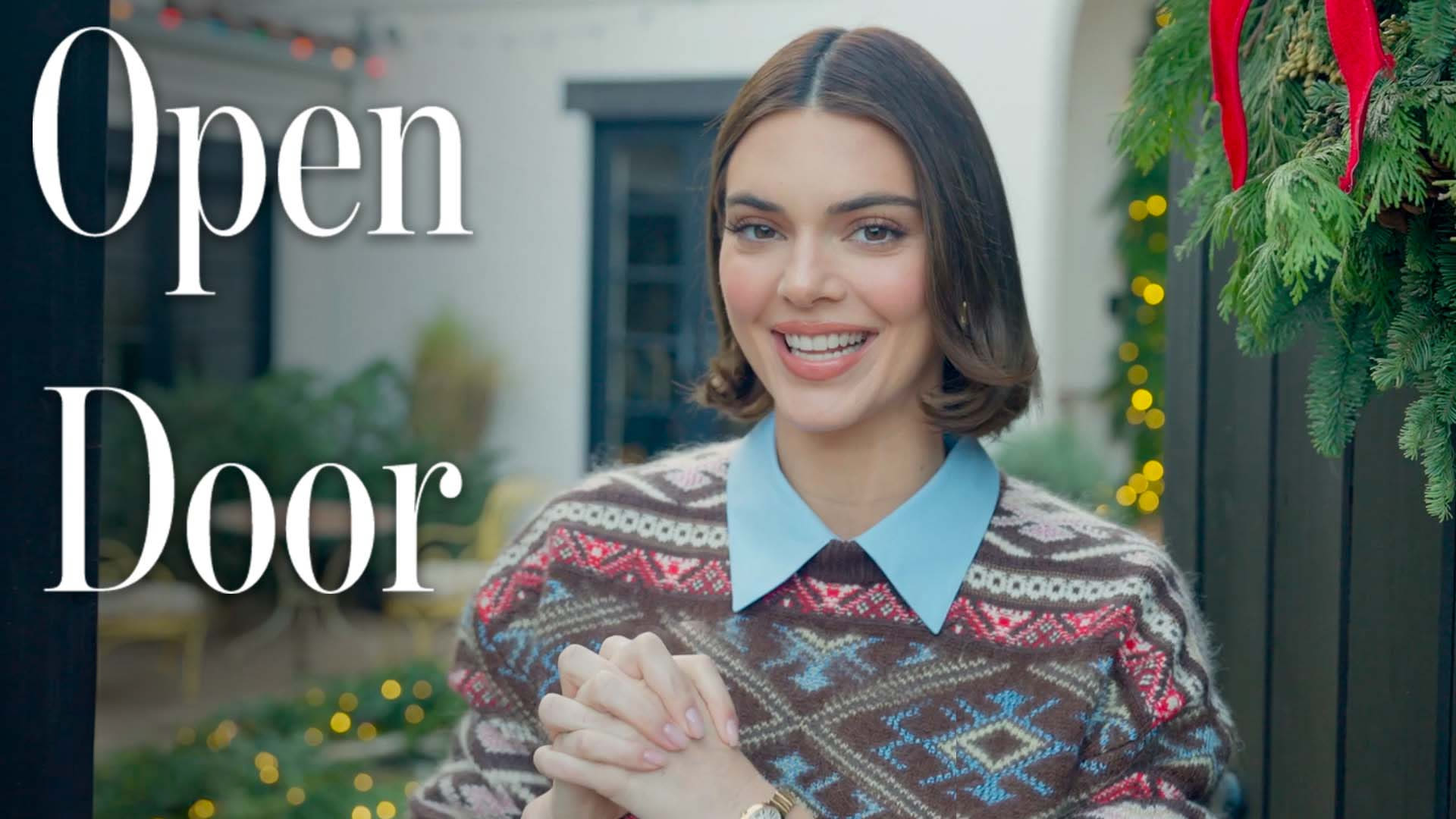 Watch Kendall Jenner Gives AD a Tour of Her Nostalgic Christmas ...