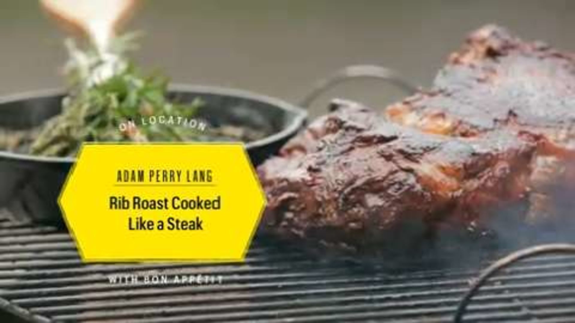 Watch Rooftop Grilling with Adam Perry Lang | Celebrity Chefs | Bon Appétit