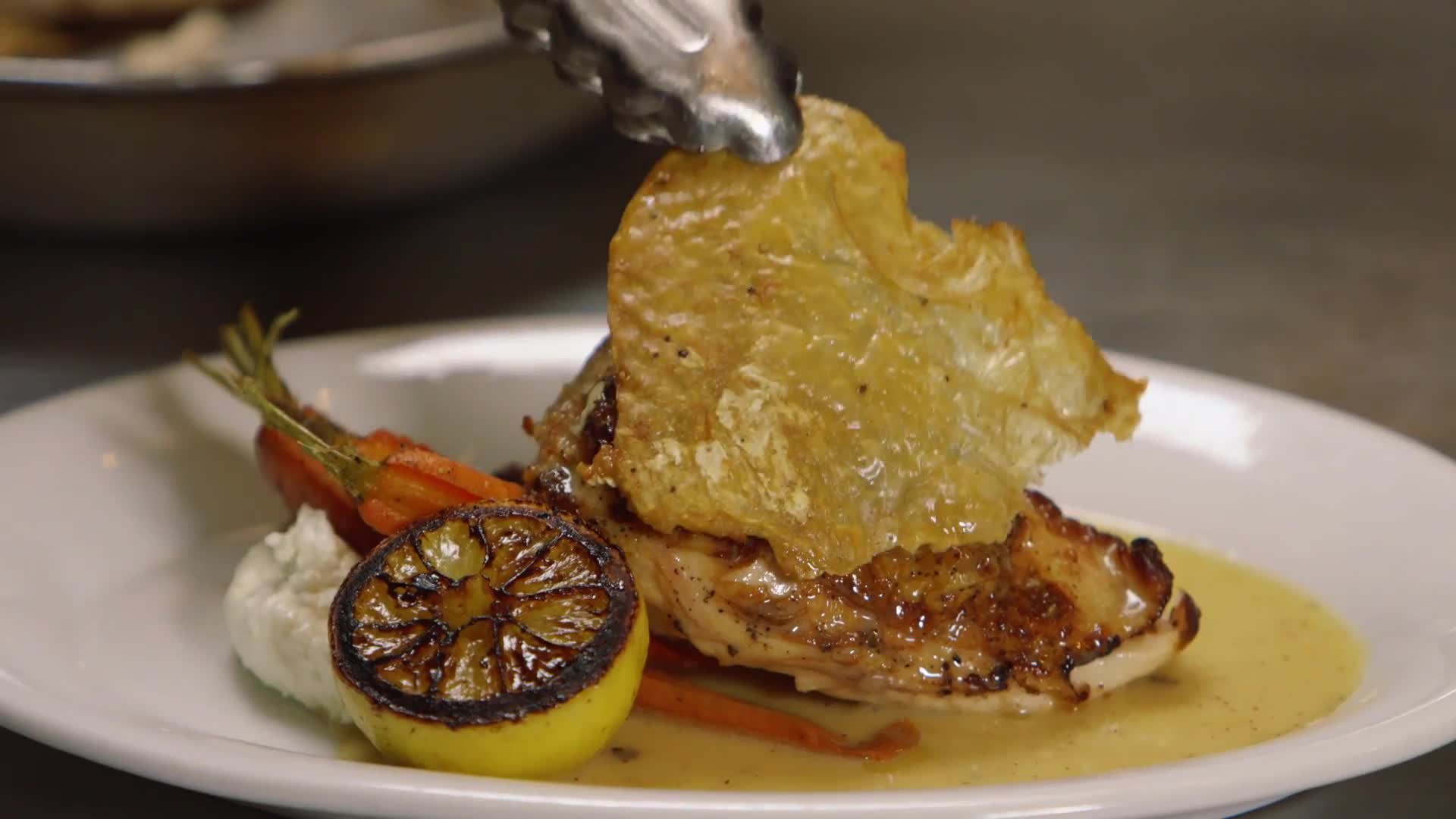 Watch Perfectly Crispy Chicken Skin From Chef Amanda Freitag | Cook ...