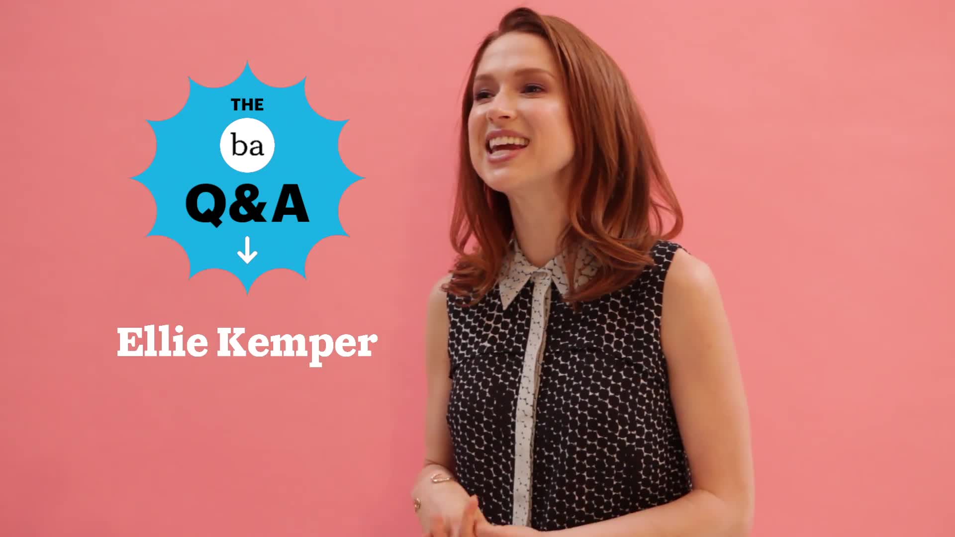 Watch BA Q&A: Ellie Kemper - Bon Appetit | The BA Q&A | Bon Appétit