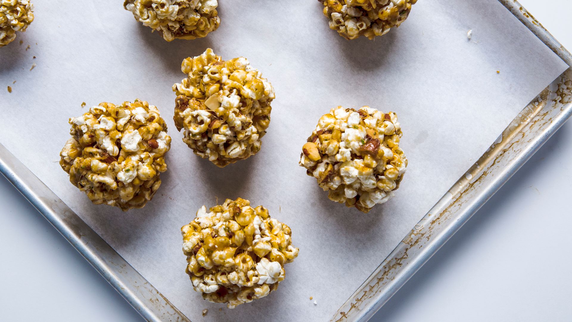 Watch Caramel Corn Popcorn Balls | Bon Appétit