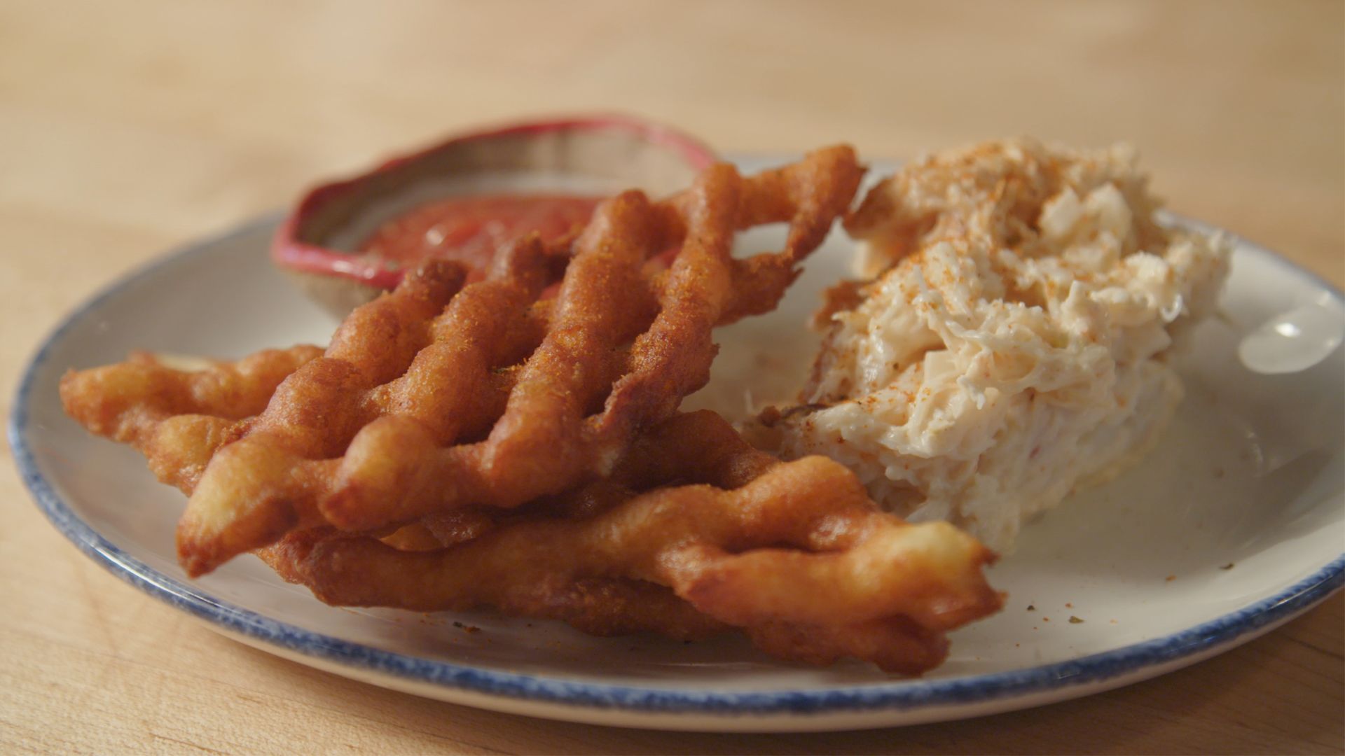 Watch Giant's Waffle Fries | Bon Appétit