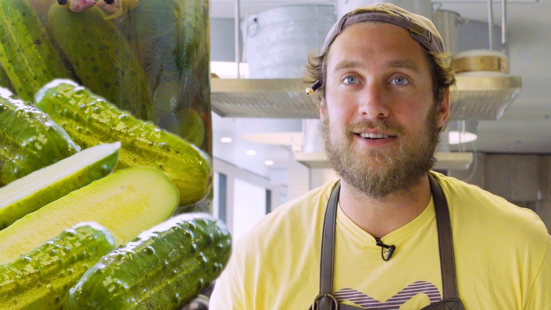 Watch Brad Makes Crunchy, Half-Sour Pickles | It's Alive | Bon Appétit