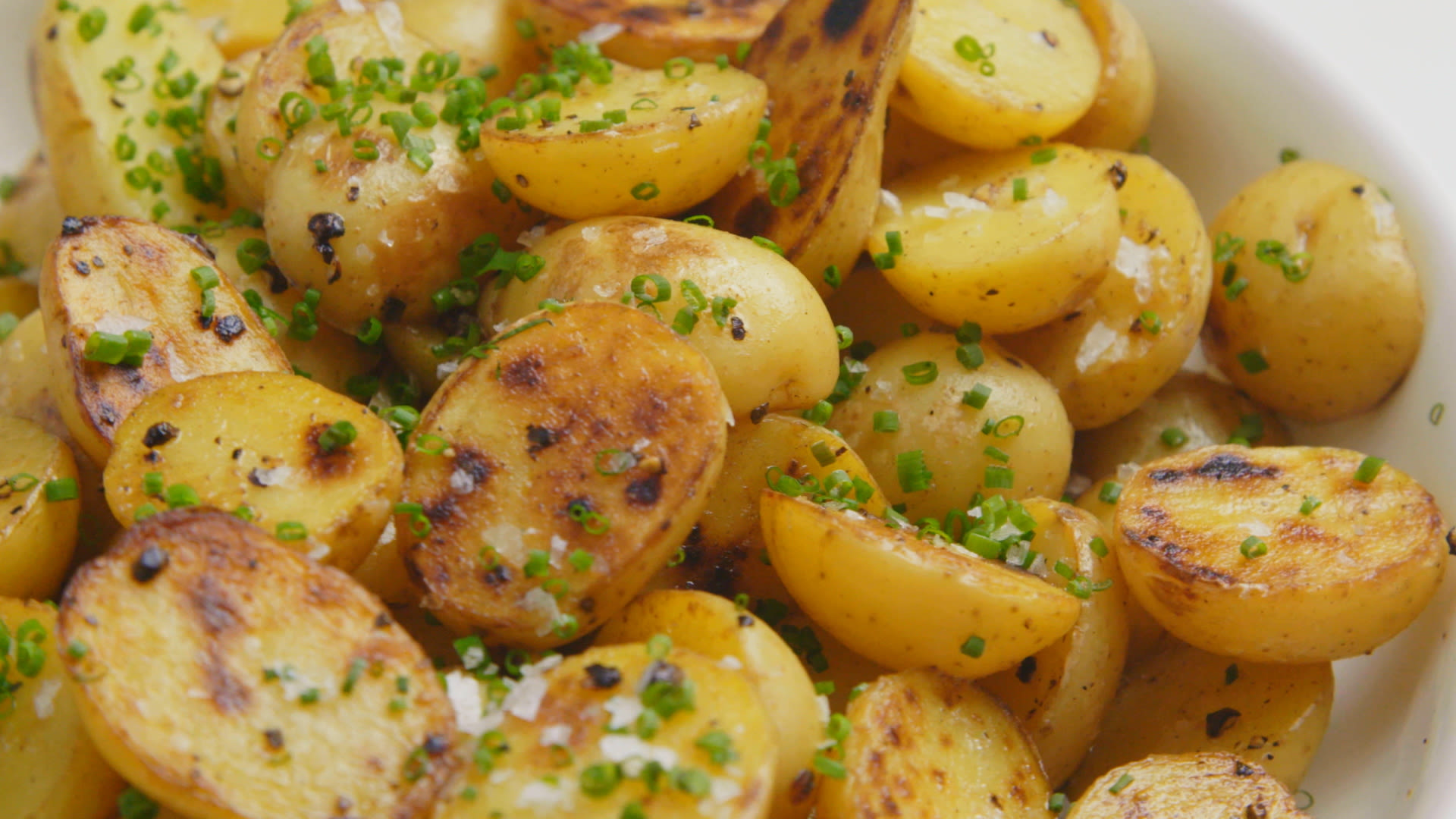 Watch Crispy Salt & Vinegar Potatoes | Bon Appétit