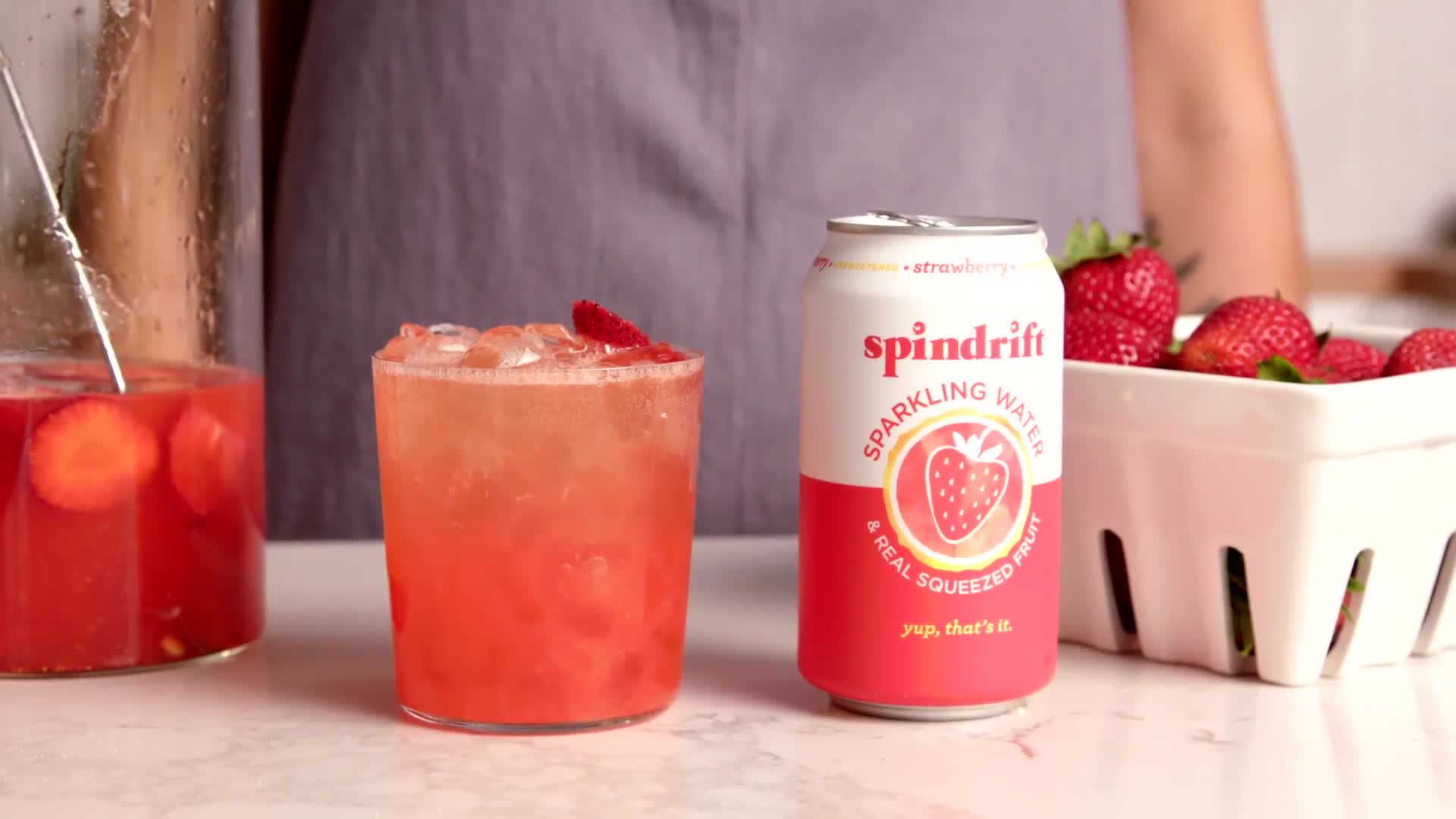Watch A Summer Punch to Remember: Strawberry Sunset Punch | Bon Appétit