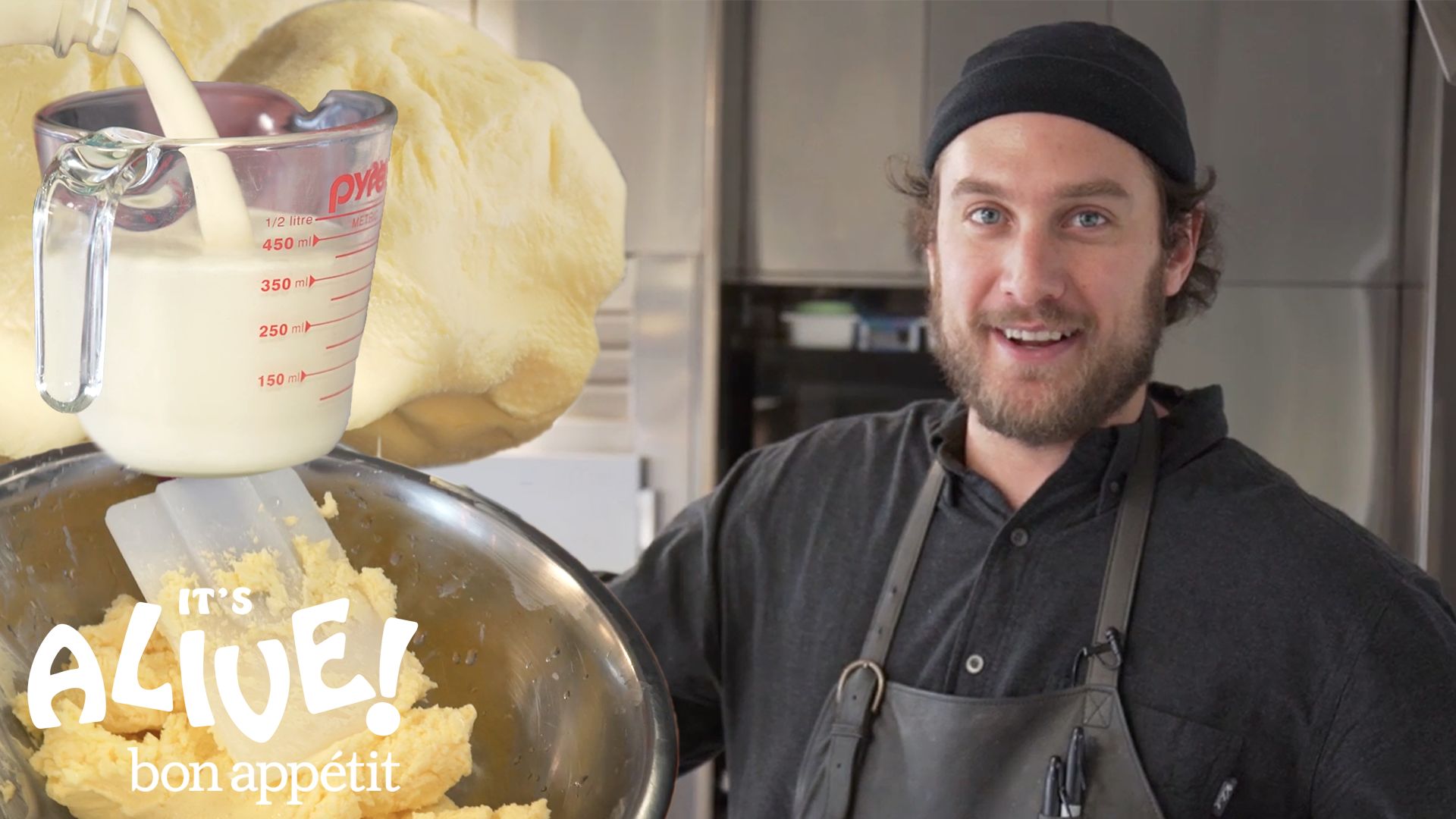 Watch Brad Makes Butter | It's Alive | Bon Appétit