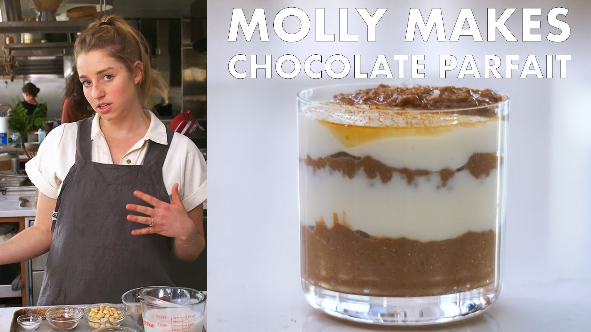 Watch Molly Makes Dark Chocolate Chia Parfait | From the Test Kitchen ...