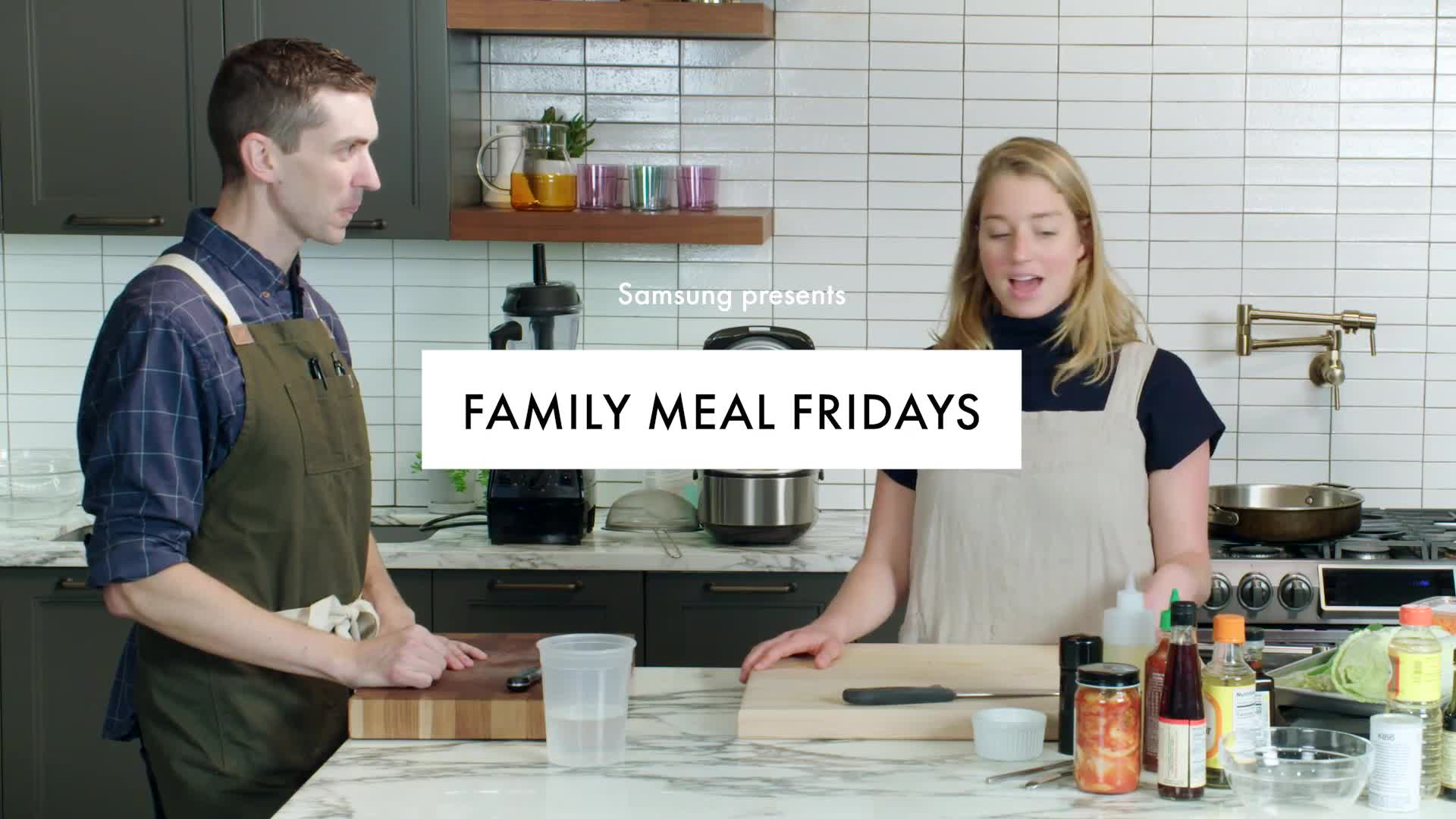 Watch Family Meal Fridays: Molly and Chris | Bon Appétit