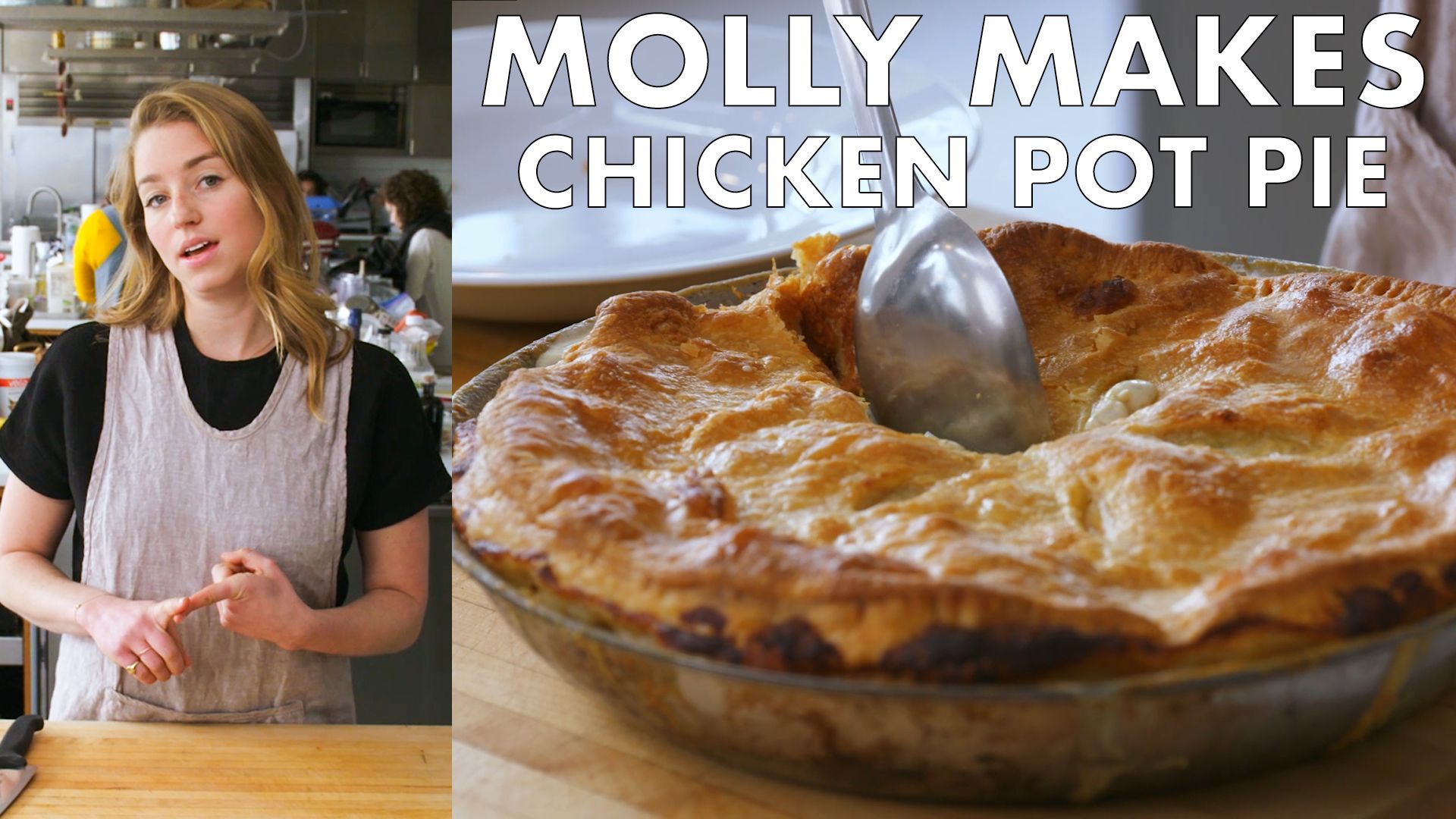 Watch Molly Makes One-Skillet Rotisserie Chicken Pot Pie | From the ...