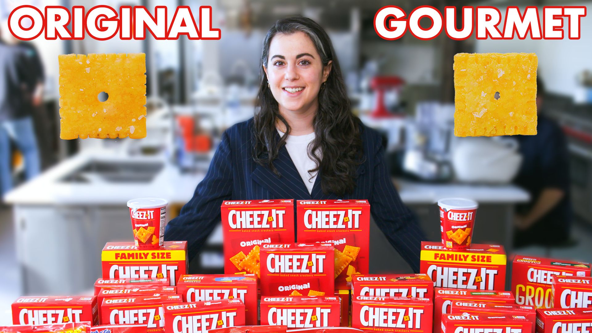 Watch Pastry Chef Attempts to Make Gourmet Cheez-Its | Gourmet Makes ...