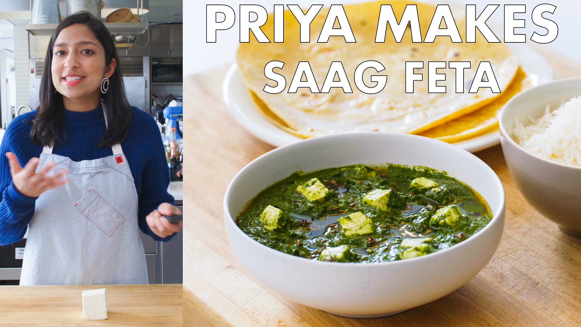 Watch Priya Makes Saag Feta | From the Test Kitchen | Bon Appétit