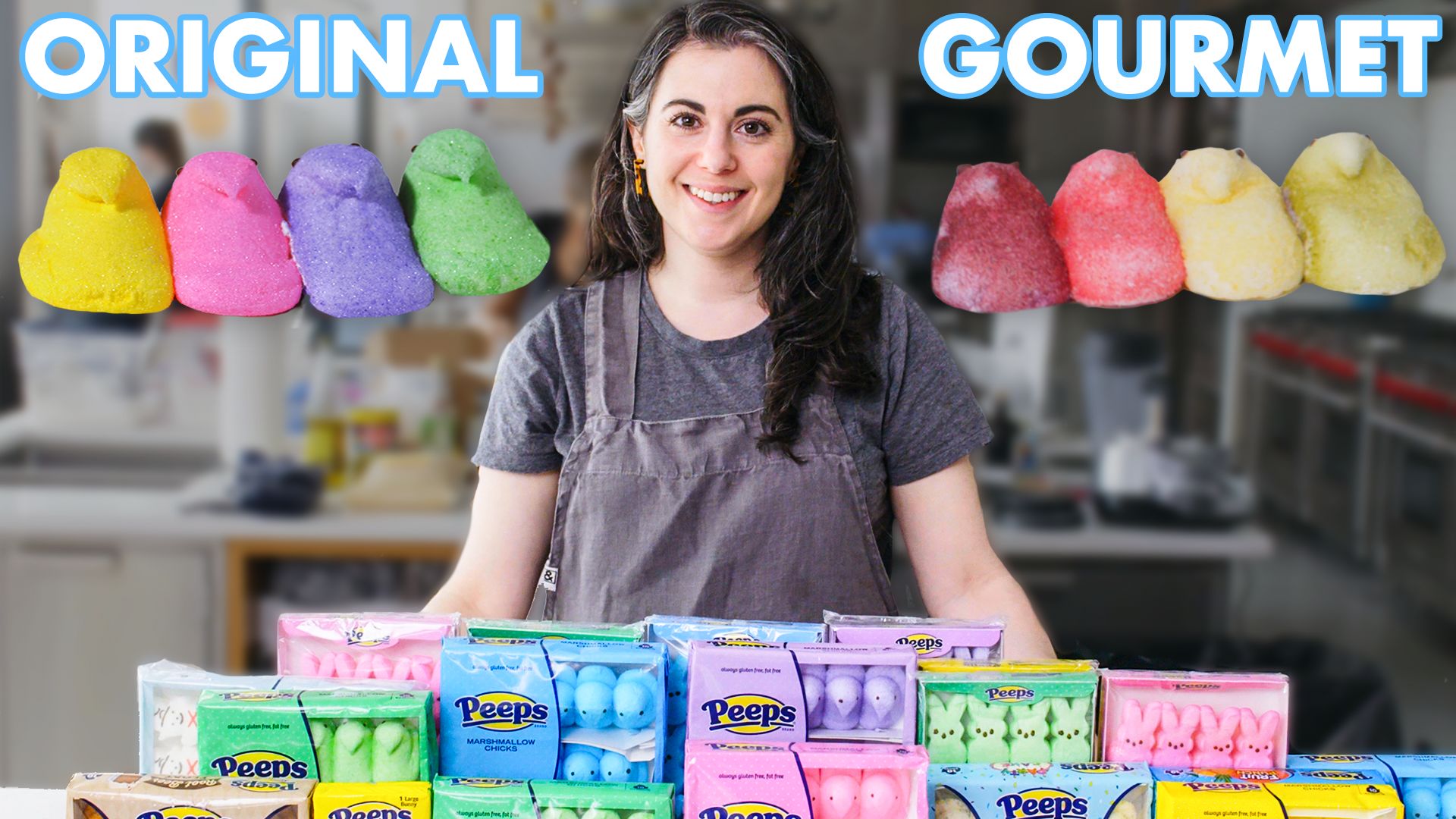 Watch Pastry Chef Attempts to Make Gourmet Peeps | Gourmet Makes | Bon ...