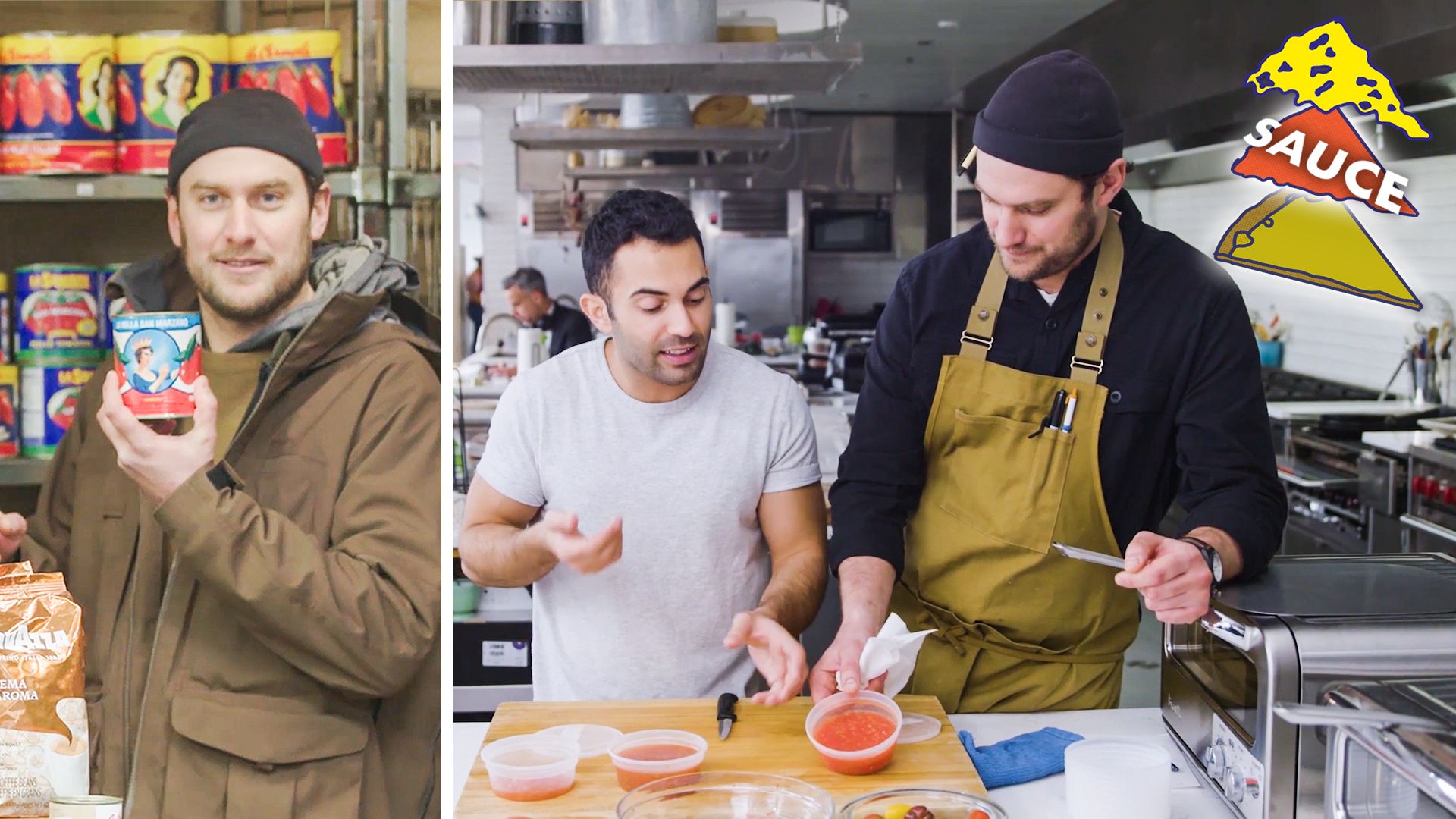 Watch Brad and Andy Try to Make the Perfect Pizza Sauce | Making ...
